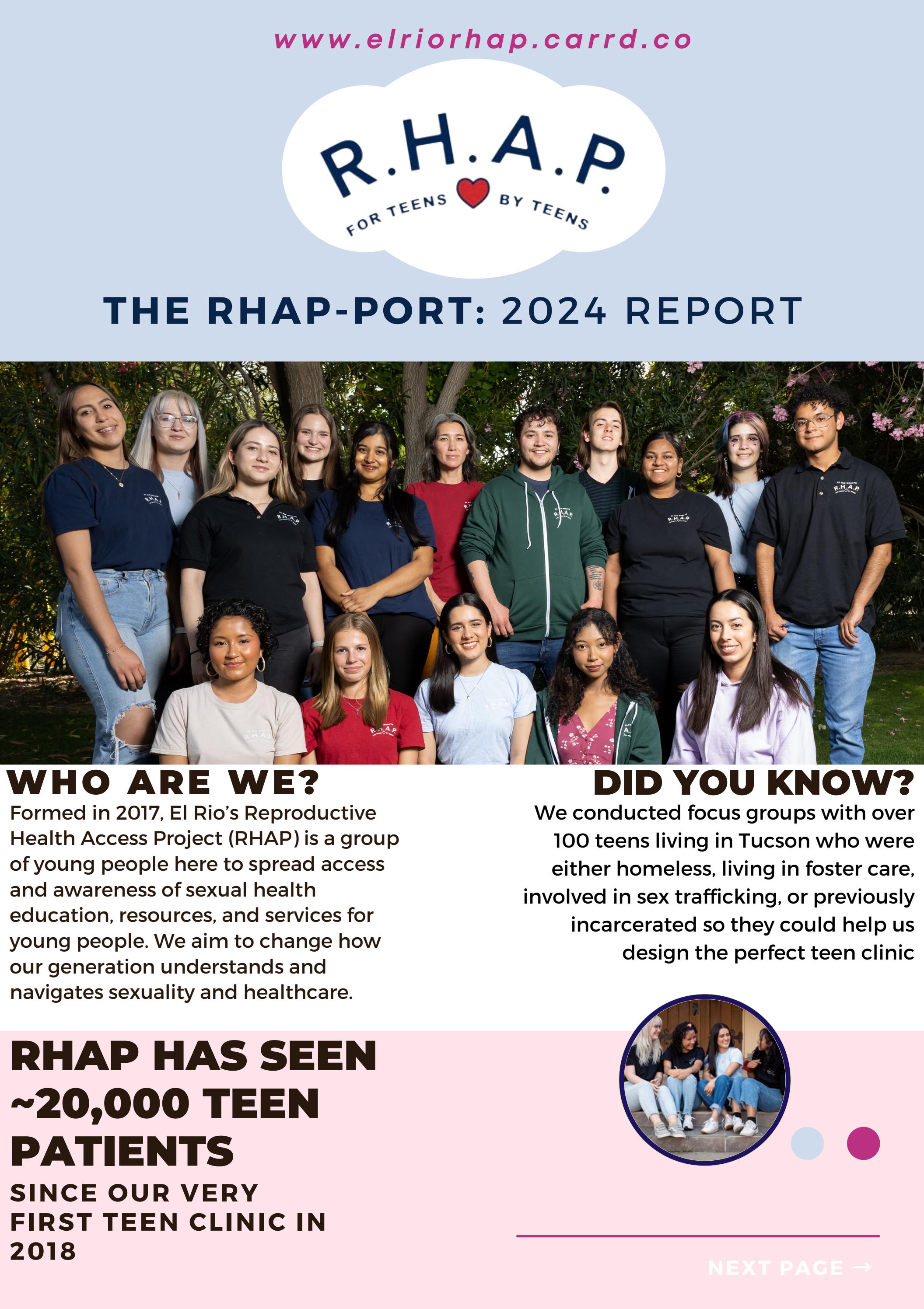 El Rio RHAP 2024 Report by elriohealth - Issuu