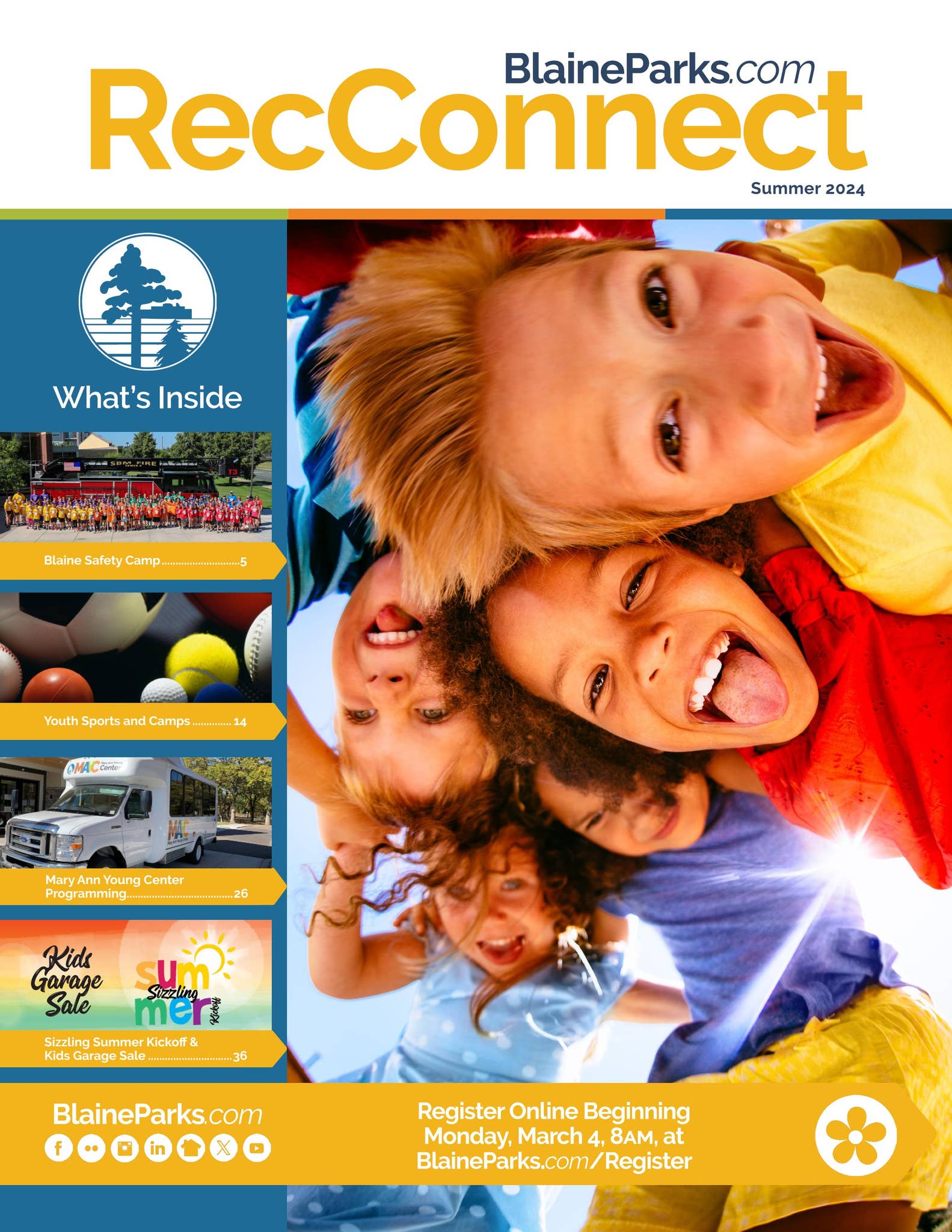 RecConnect - Summer 2024 by City of Blaine - Issuu