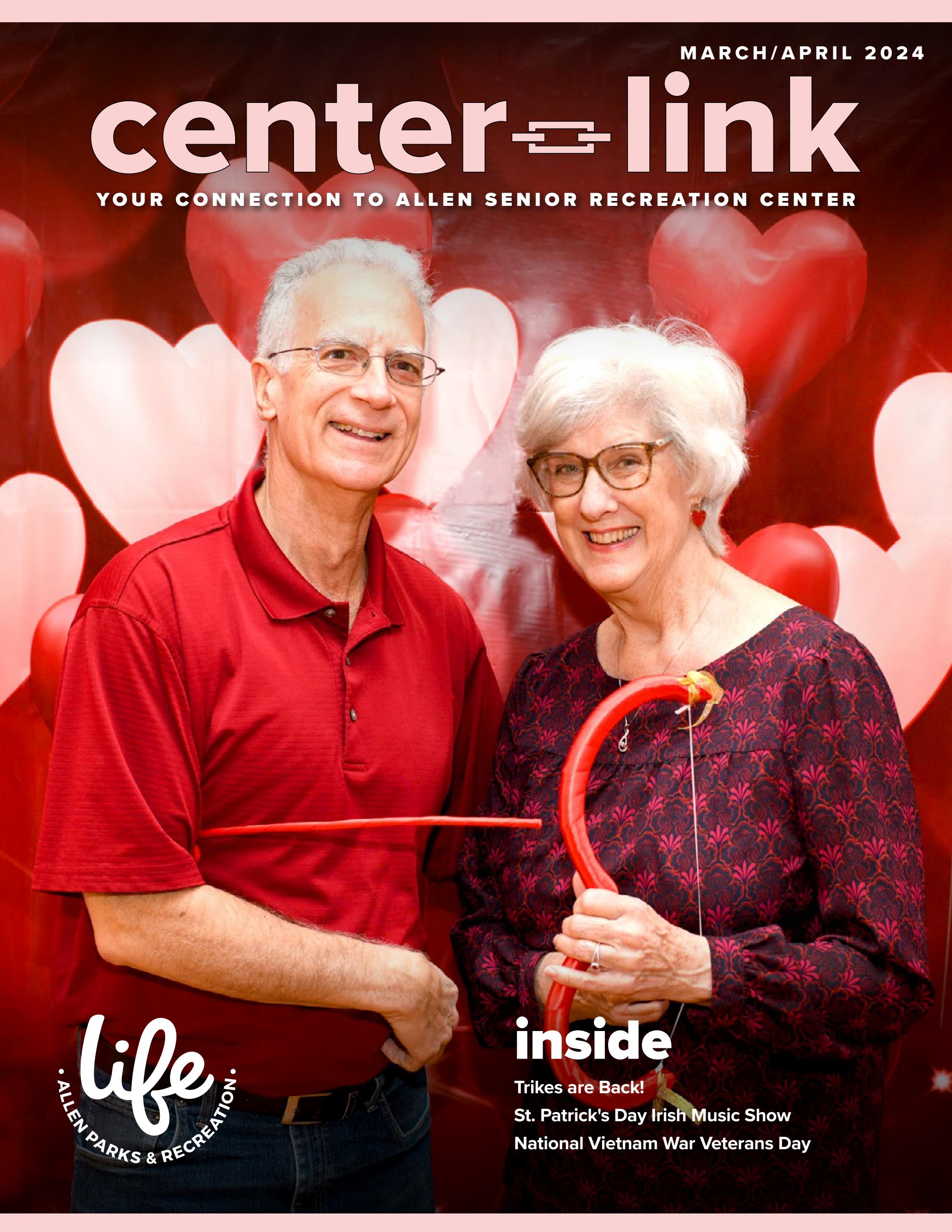 March/April 2024 Center-Link Newsletter: Allen Senior Recreation Center ...