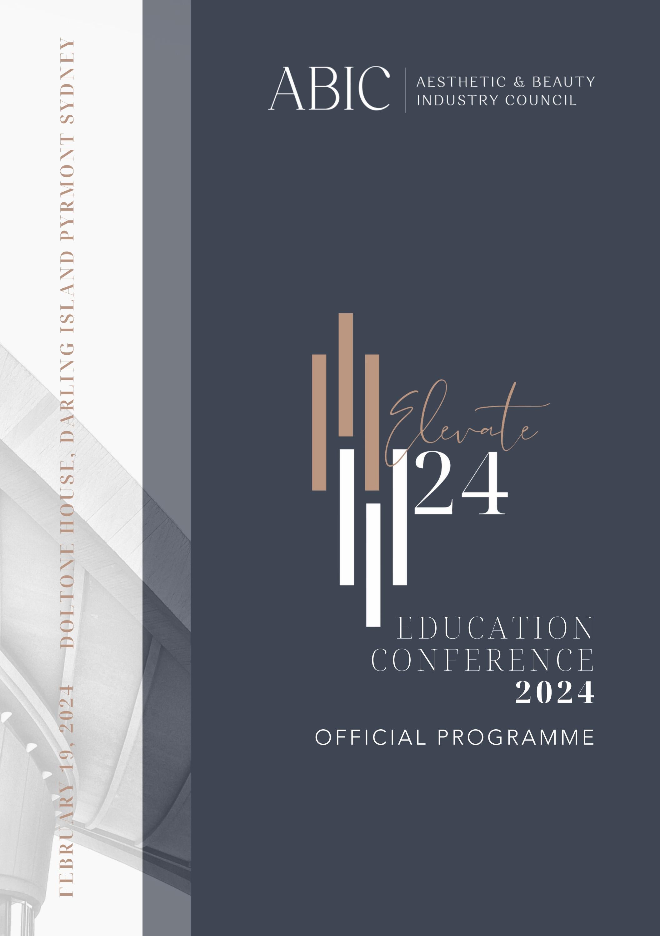 Elevate 24 | ABIC Education Conference | Official Programme by ...