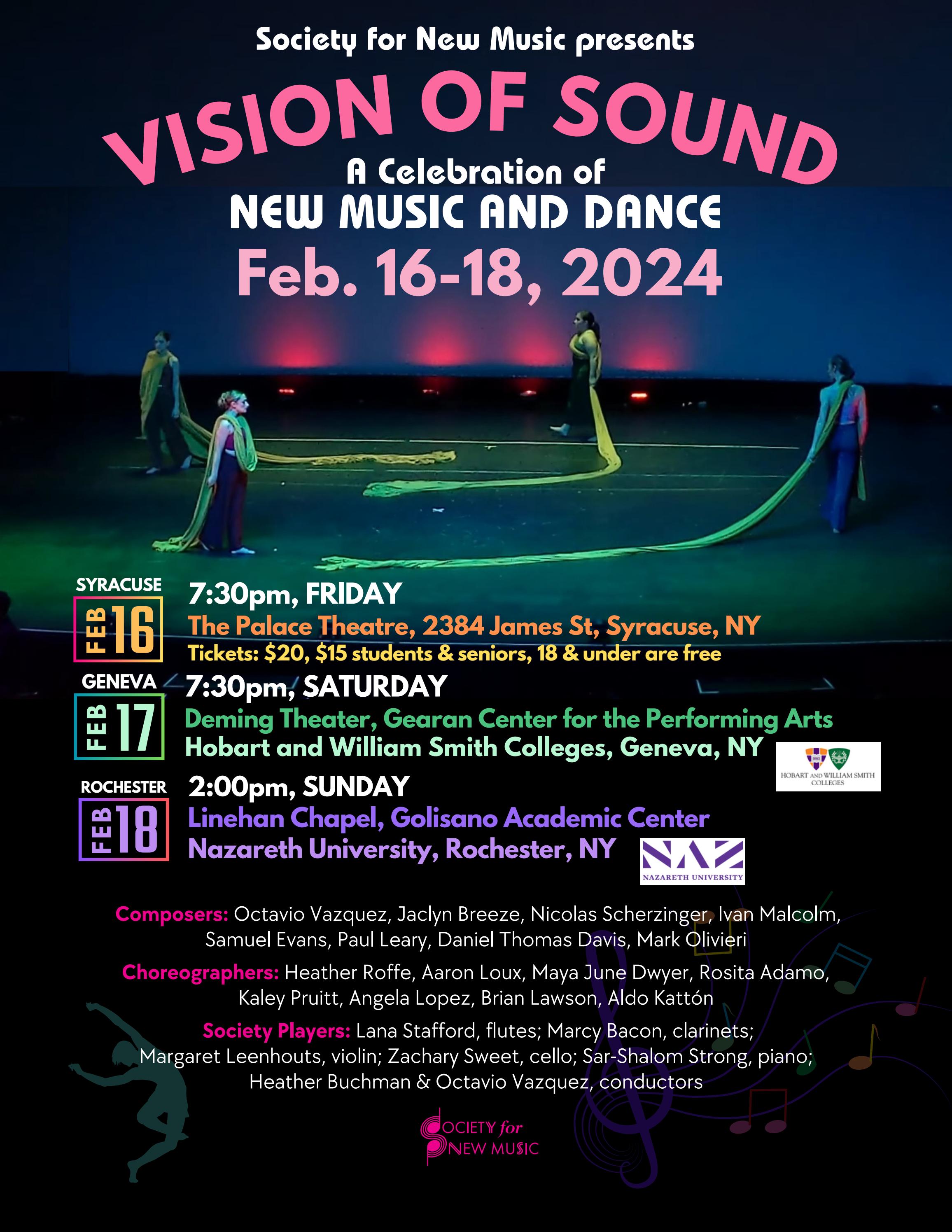 Society for New Music: Vision of Sound 2024 by societyfornewmusic - Issuu