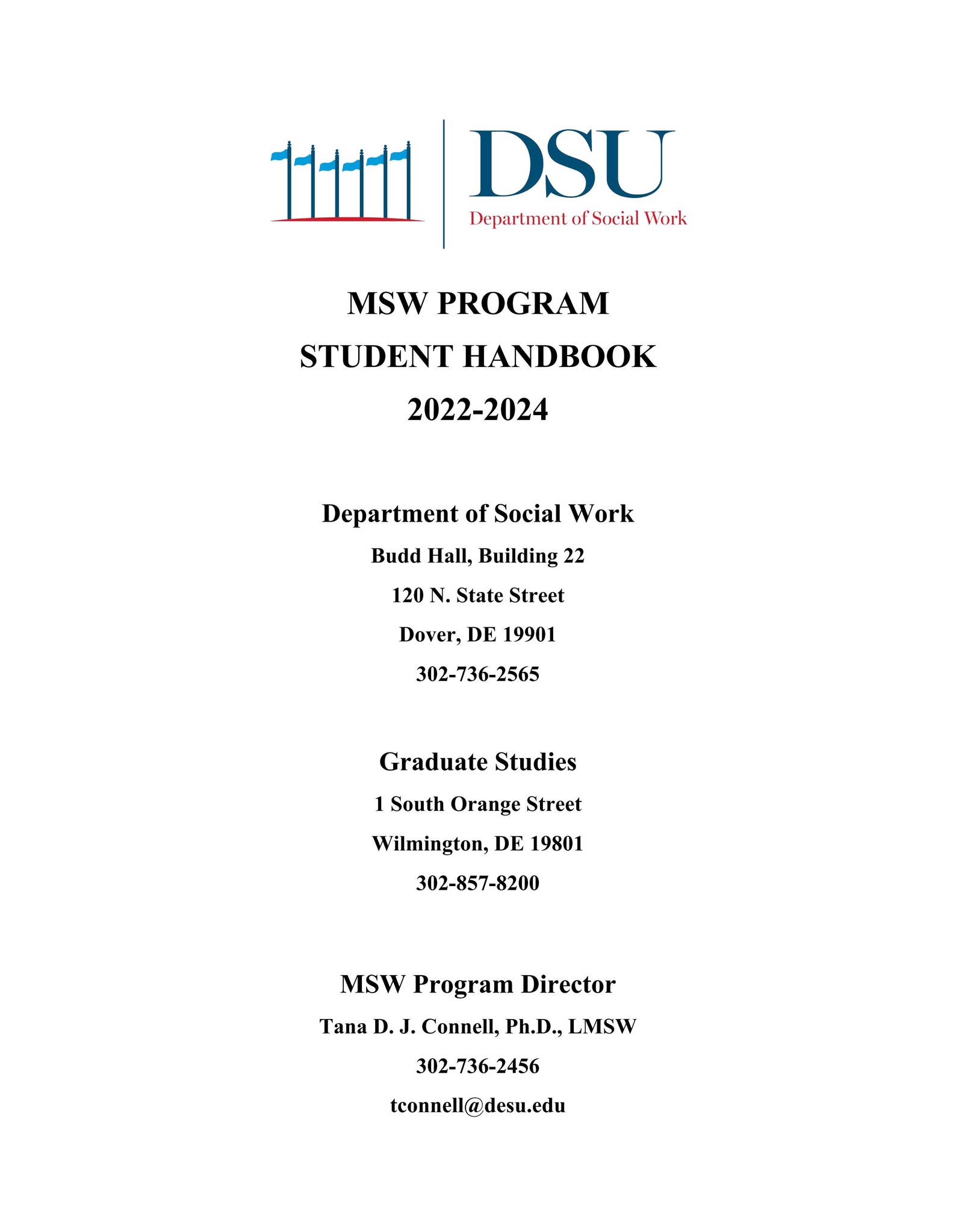 Delaware State University MSW Program Handbook by delstateuniv - Issuu