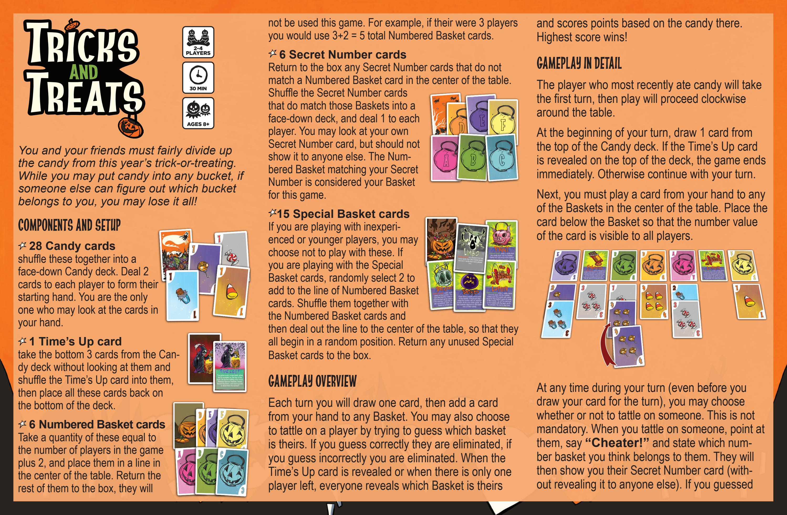 Tricks and Treats Rulebook. by TrickOrTreatStudios - Issuu