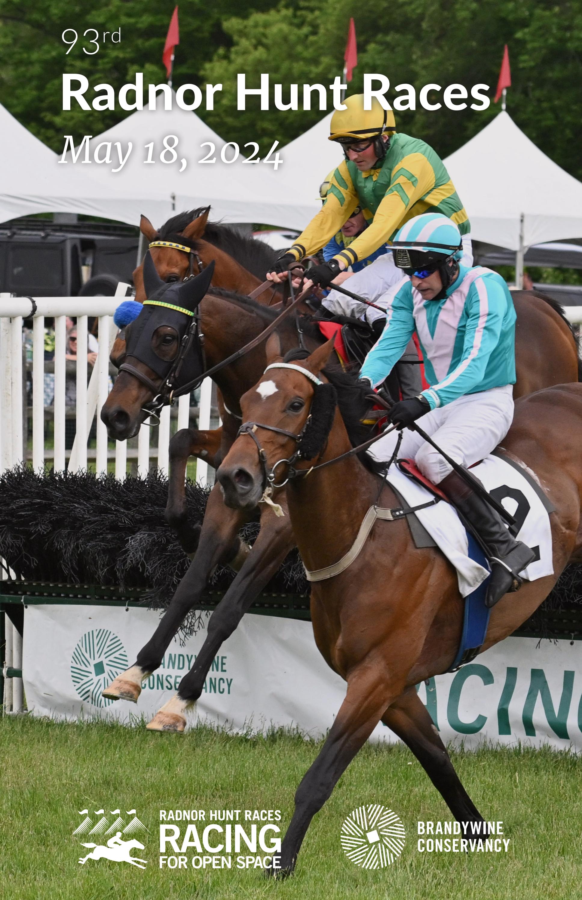 93rd Radnor Hunt Races Program by Brandywine Conservancy & Museum of ...