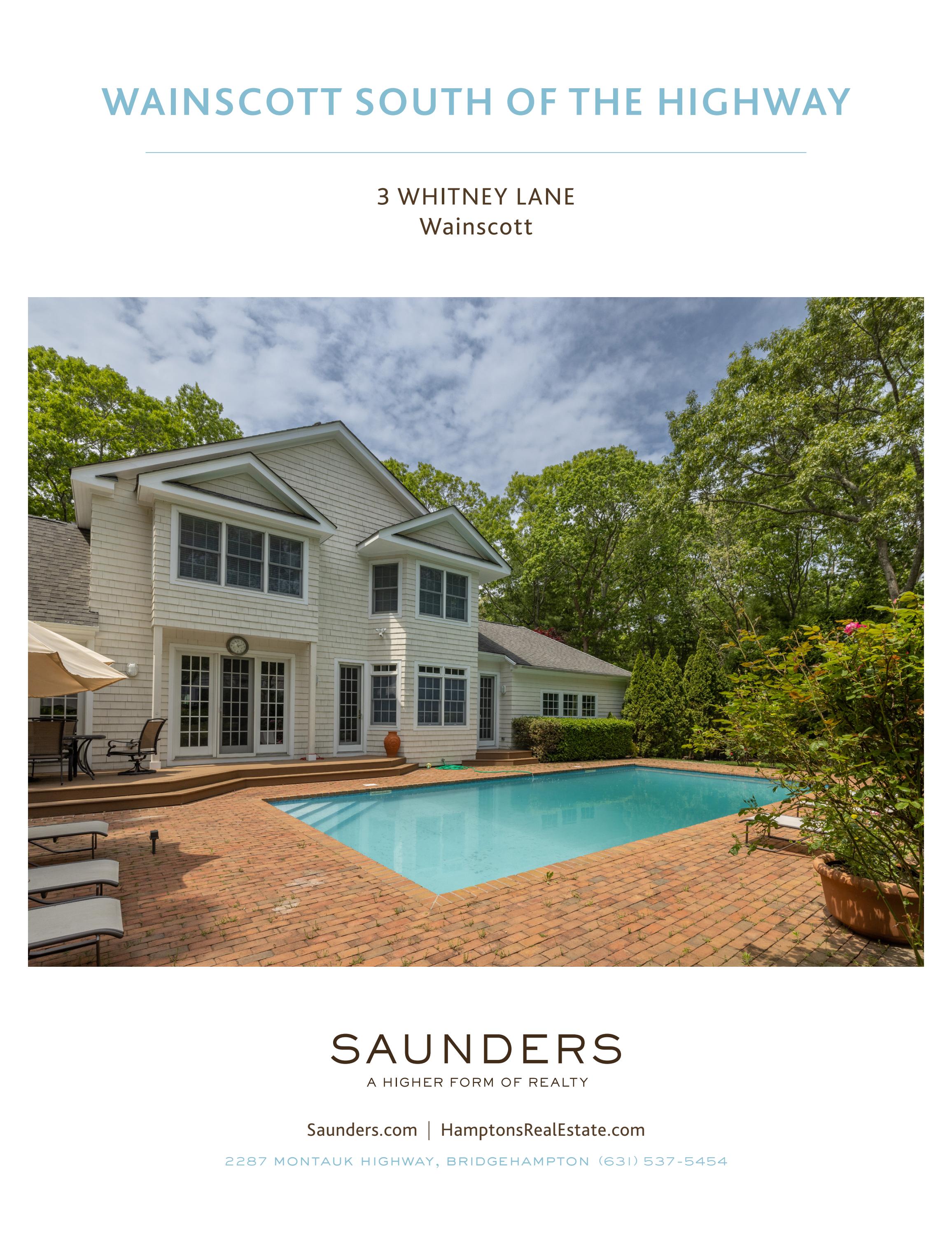 3 Whitney Lane, Wainscott by Saunders & Associates - Issuu