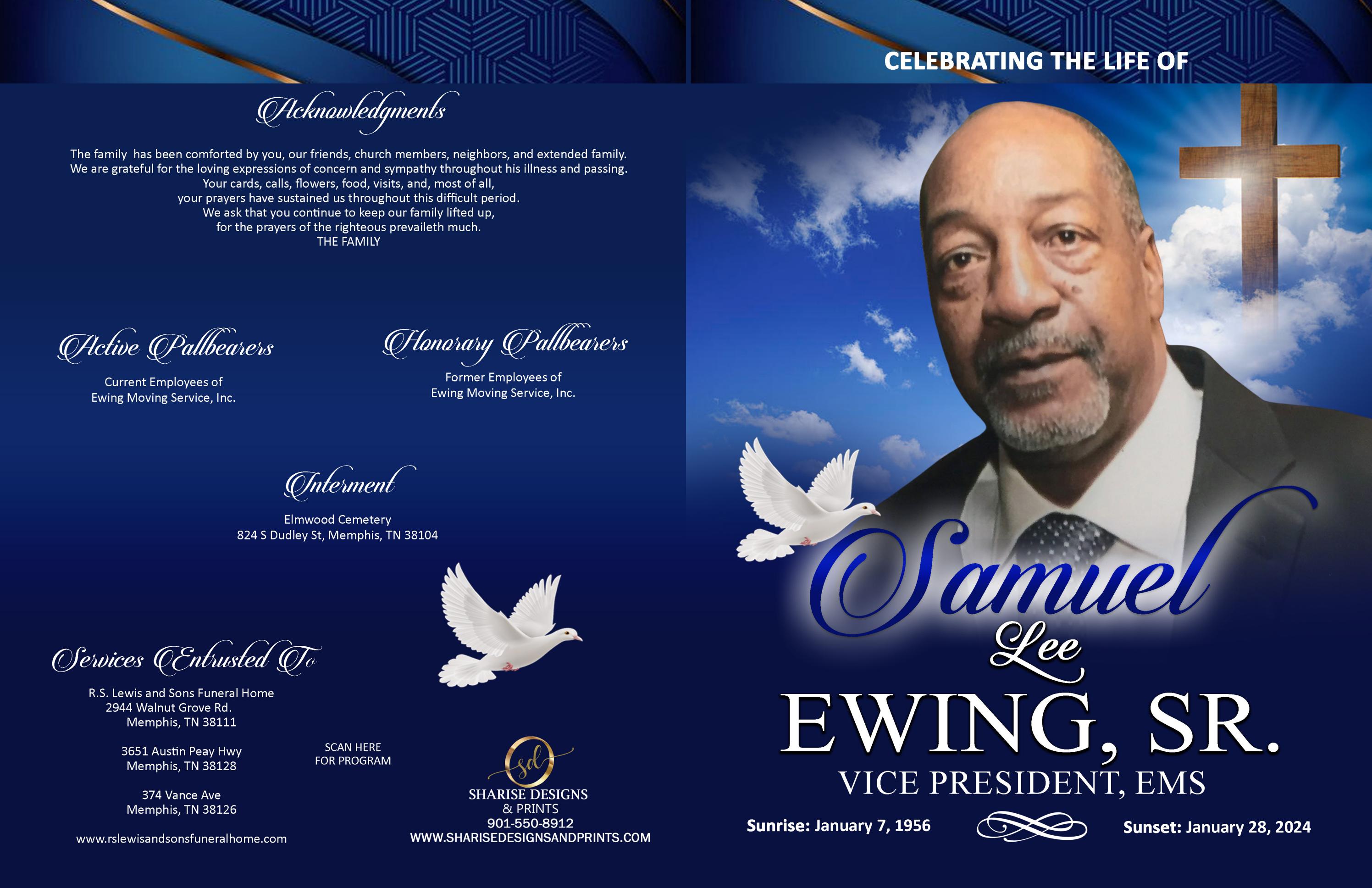 MR SAMUEL EWING SR by Sharise Designs - Issuu