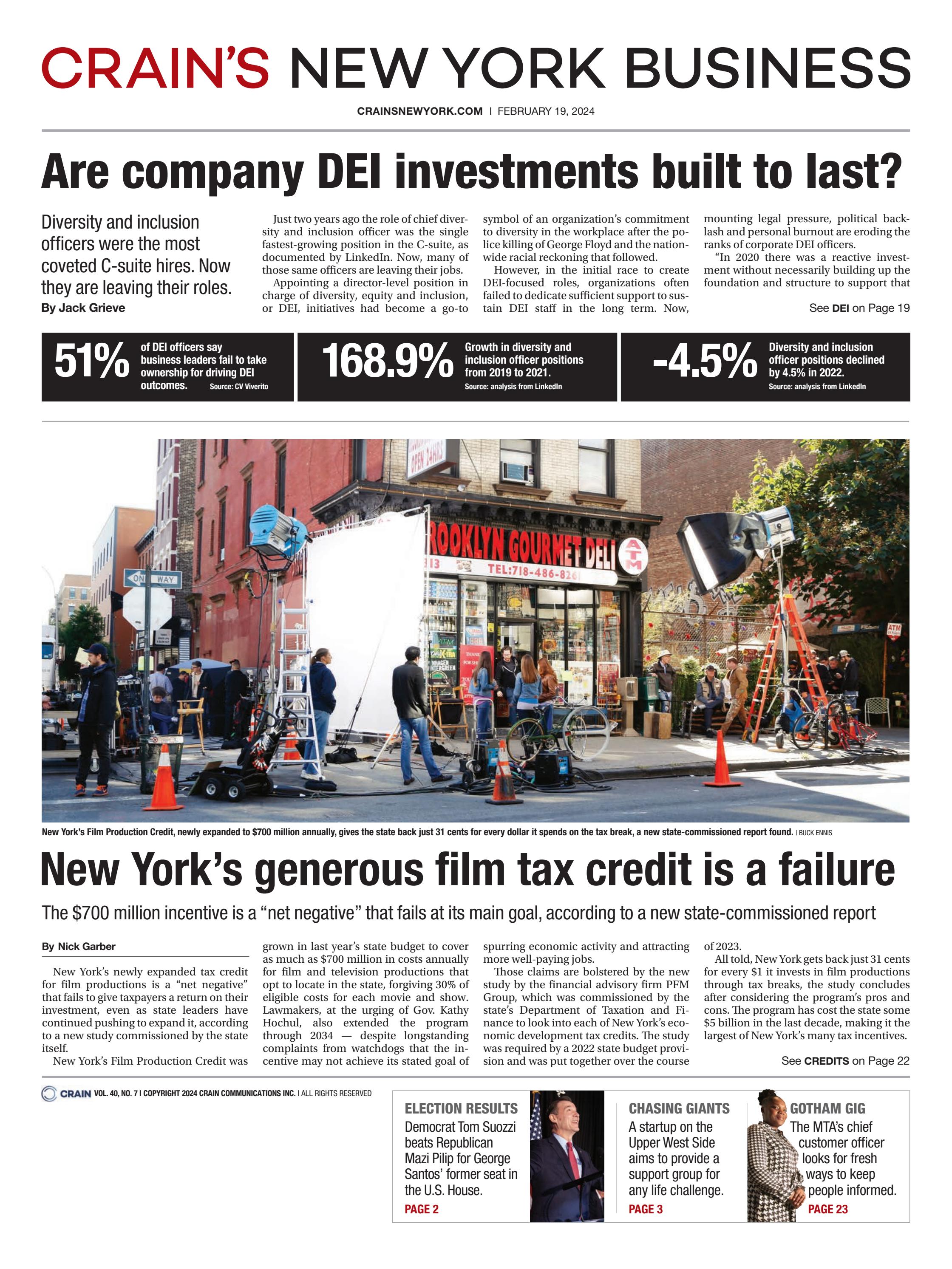 Crain's New York Business, February 19, 2024 by crains-new-york ...