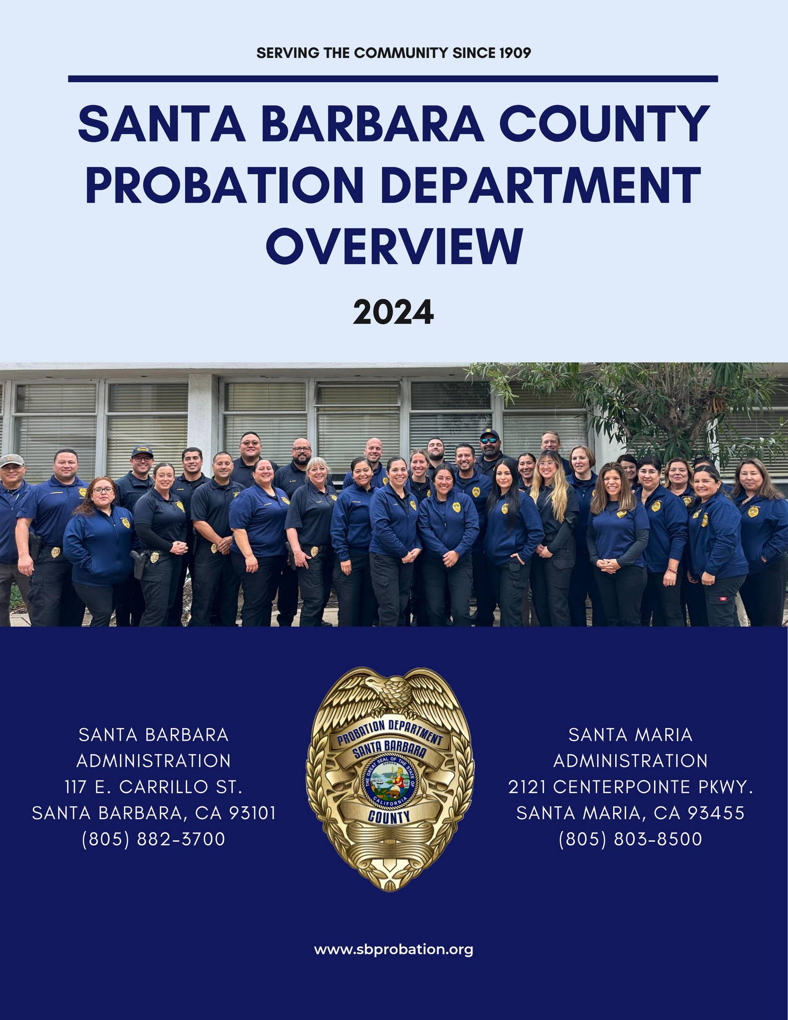Santa Barbara County Probation Department Overview 2024 by ...