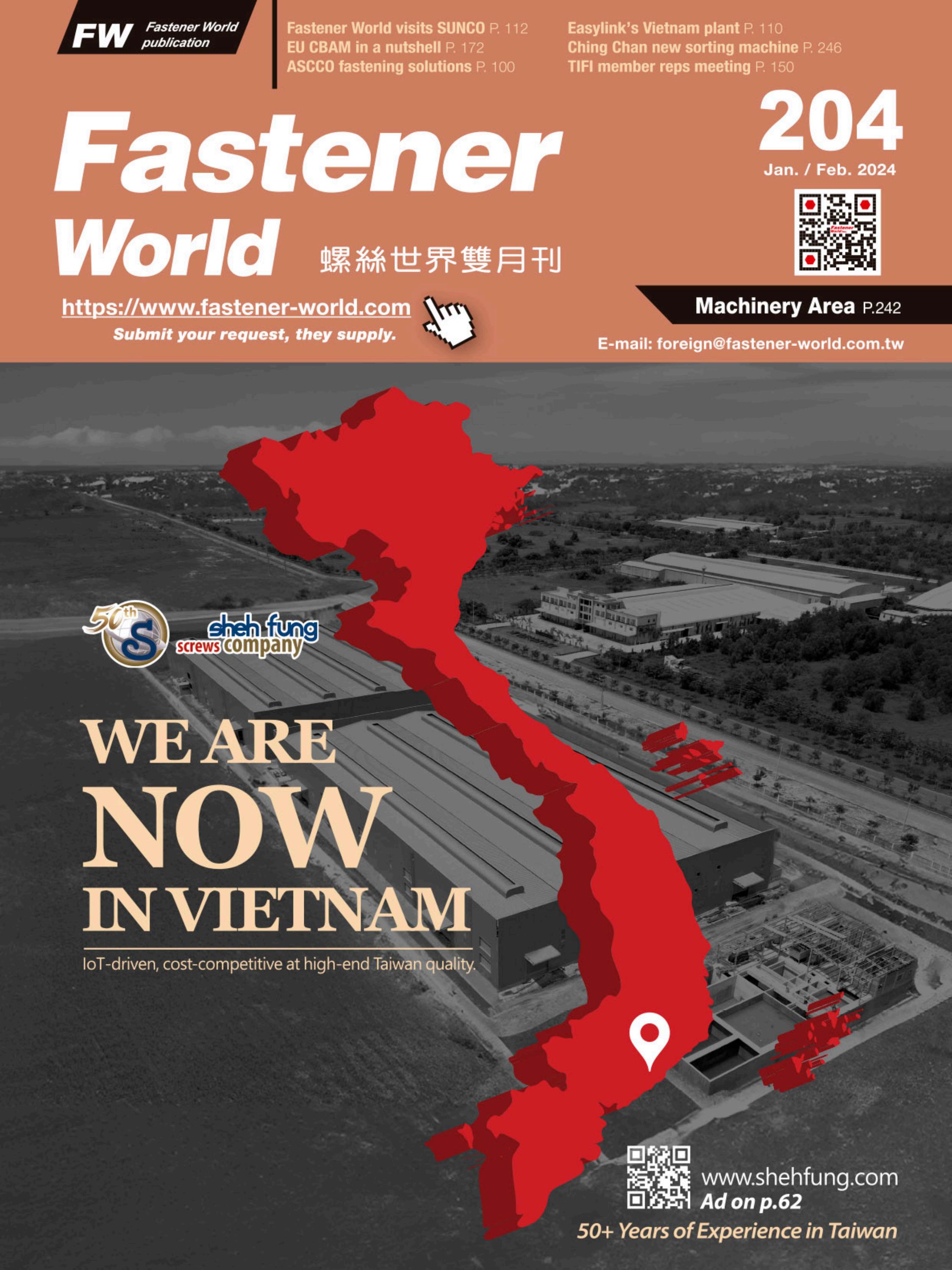 Fastener-World Magazine No.204_Global Version by Fastener-World - Issuu