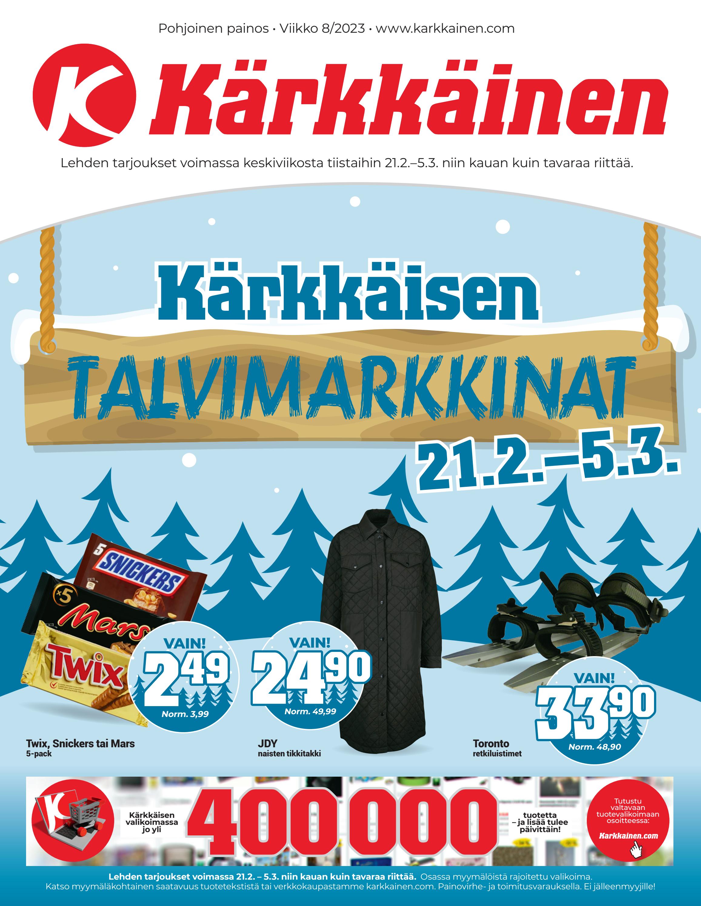 Kärkkäisen mainos 08/2024 (P) by Kärkkäinen Oy - Issuu