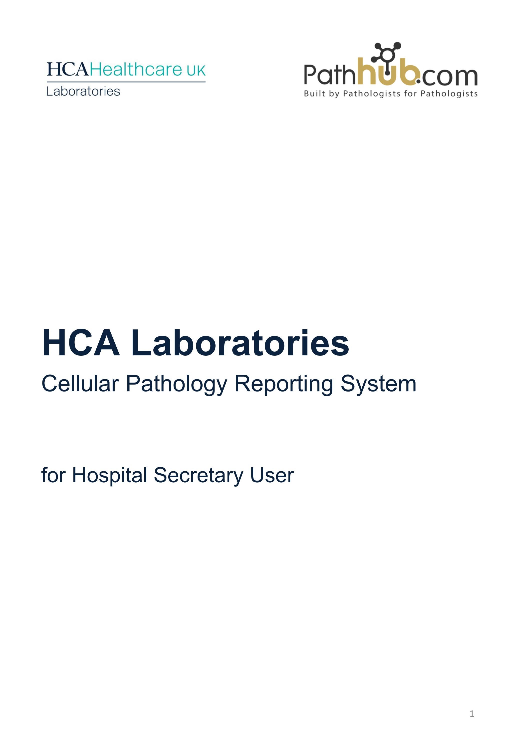 HCA Laboratories - Hospital Secretary User by IHC001 - Issuu