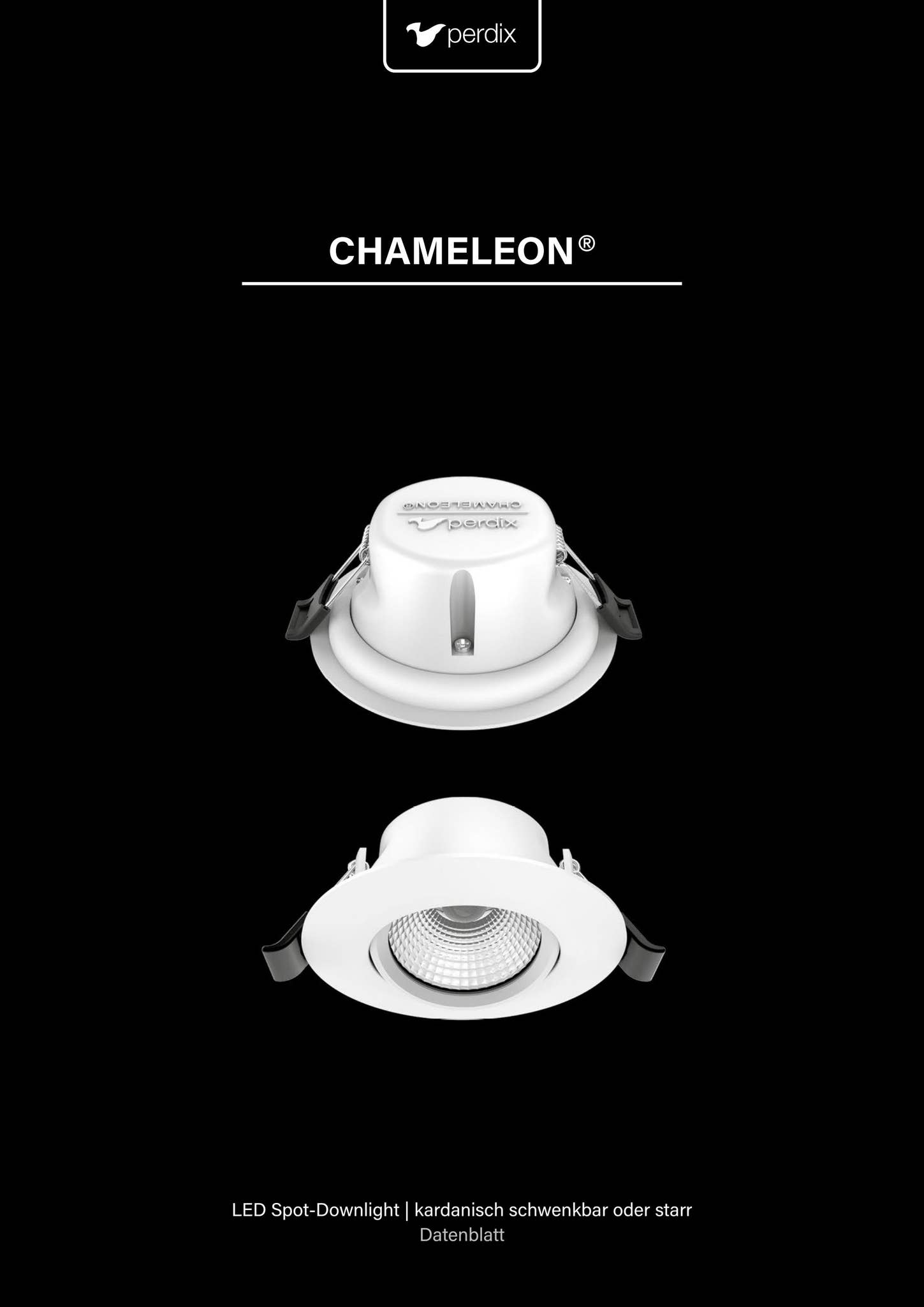CHAMELEON® – LED Spot-Downlight (Datenblatt) by perdix gmbh - Issuu