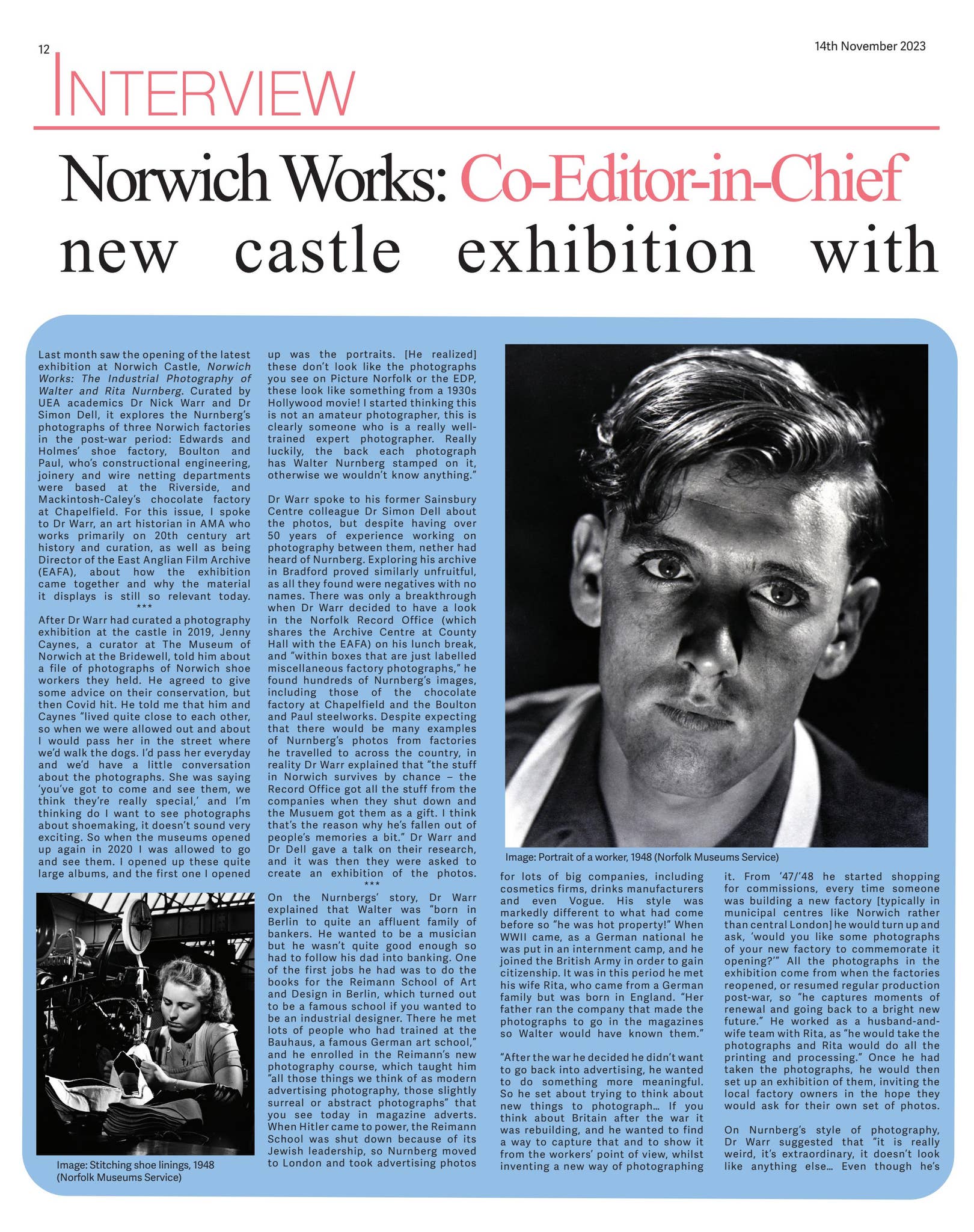 Interview with Dr Nick Warr (14/11/2023) by Concrete - the official ...