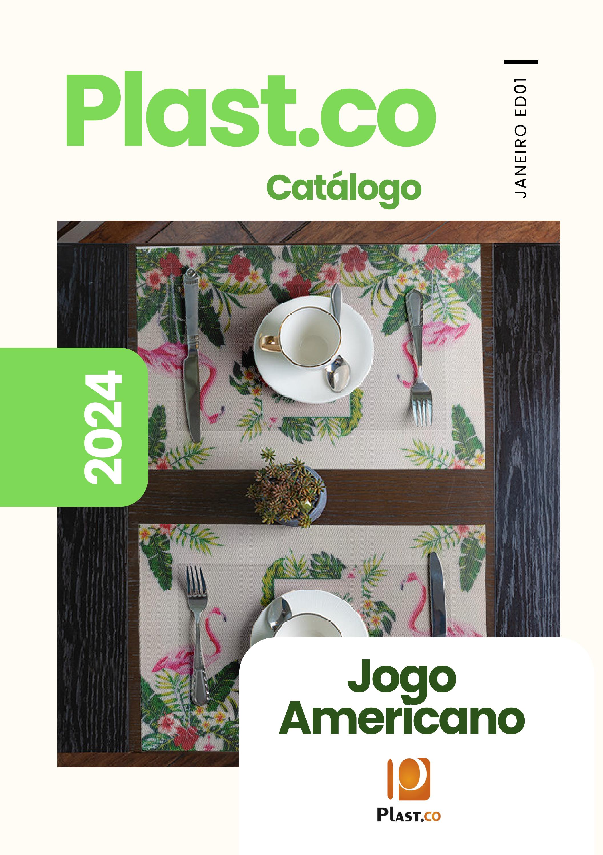 CATÁLOGO JOGO AMERICANO ED01 2024 by Plast.Co - Issuu