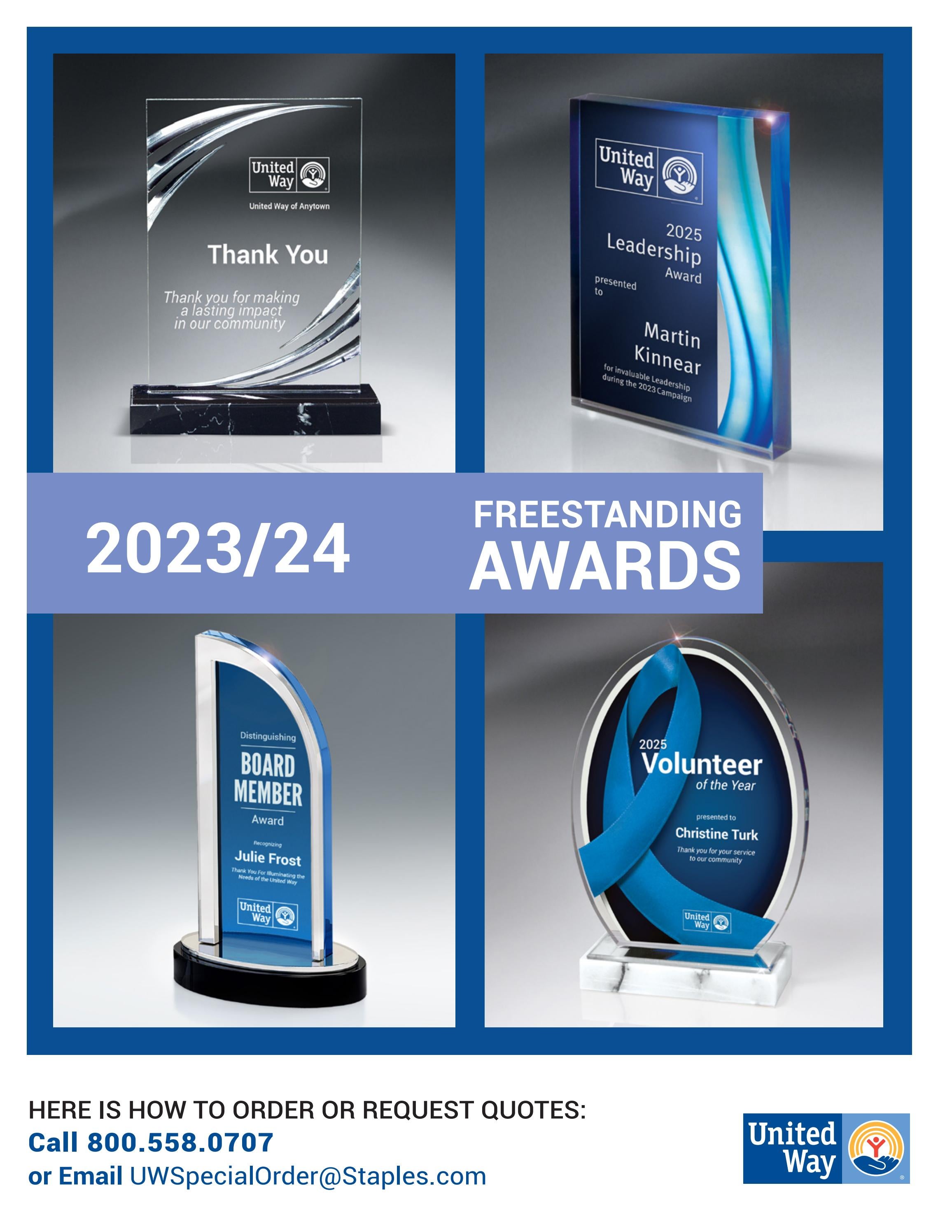 United Way Awards 23/24 by Staples Promotional Products - Issuu