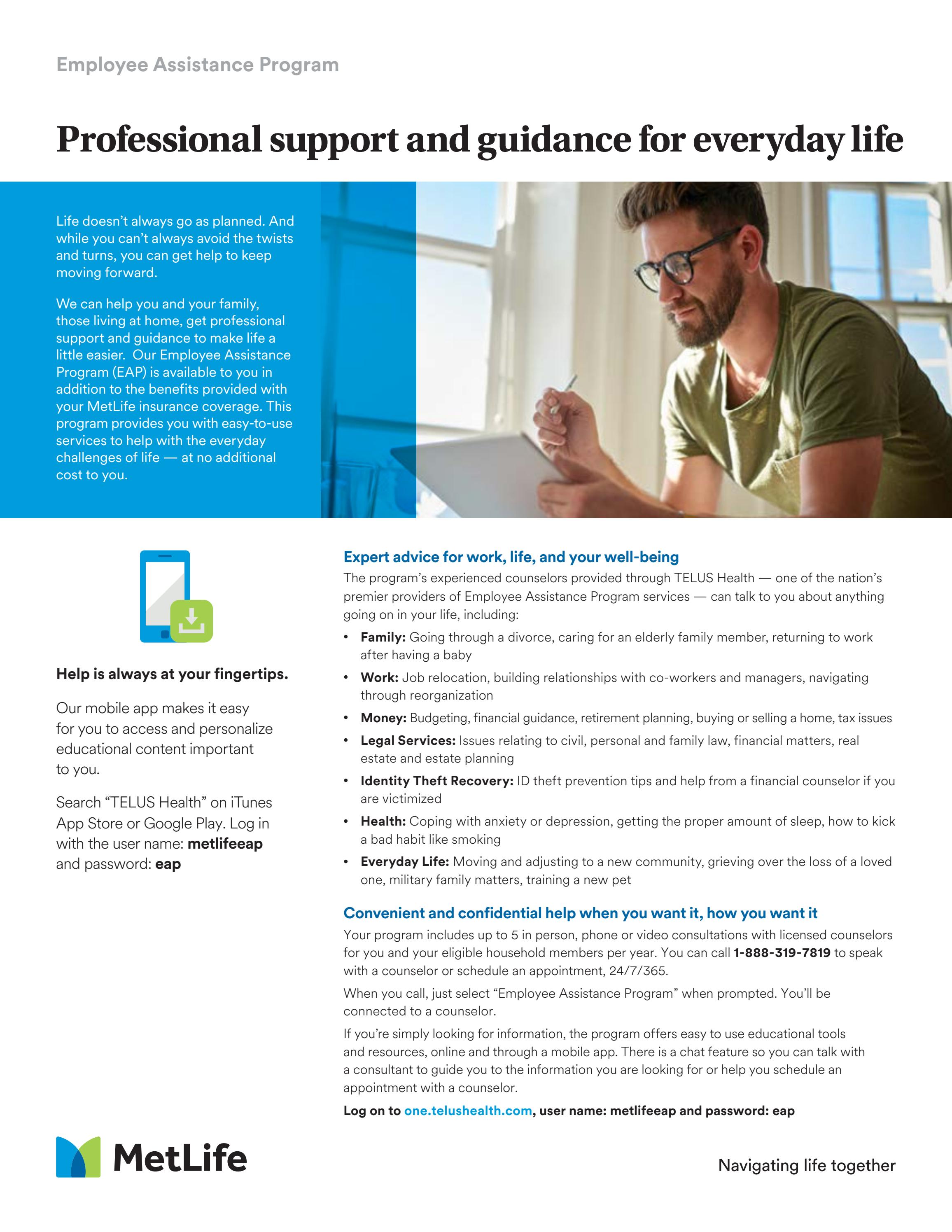 MetLife EAP by The MJ Companies - Issuu