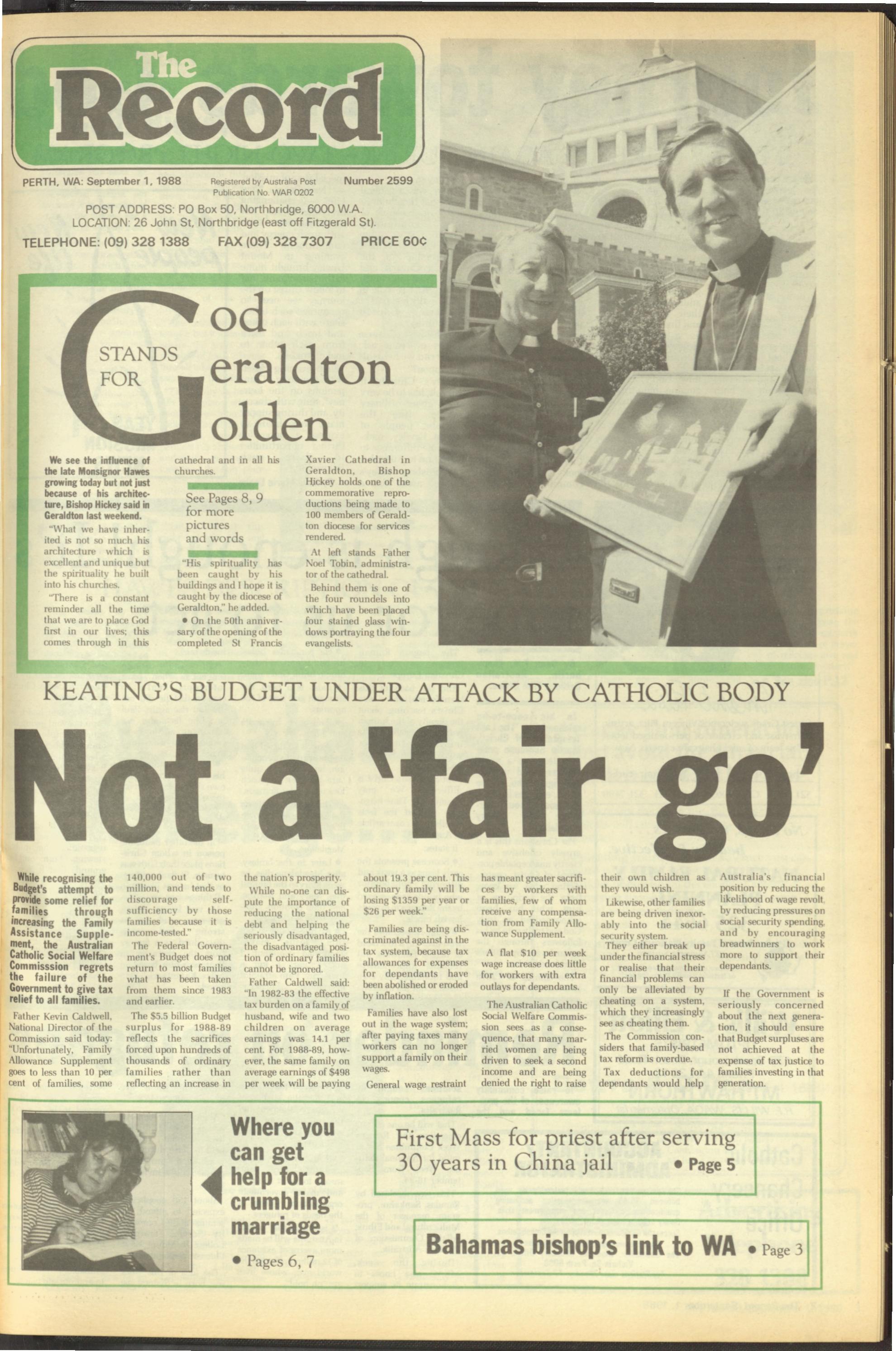 The Record Newspaper 01 September 1988 by The Record - Issuu