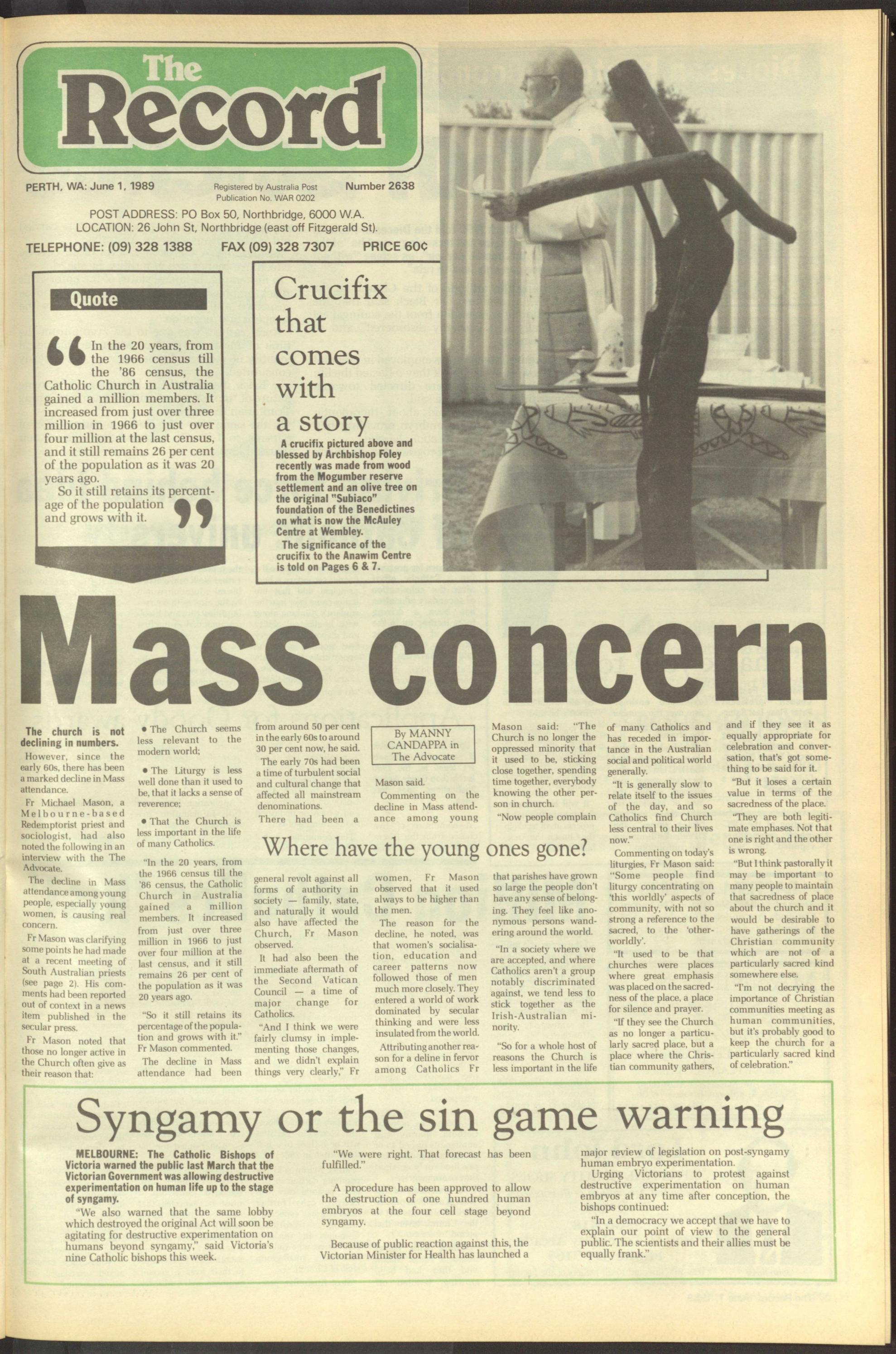 The Record Newspaper 01 June 1989 by The Record - Issuu