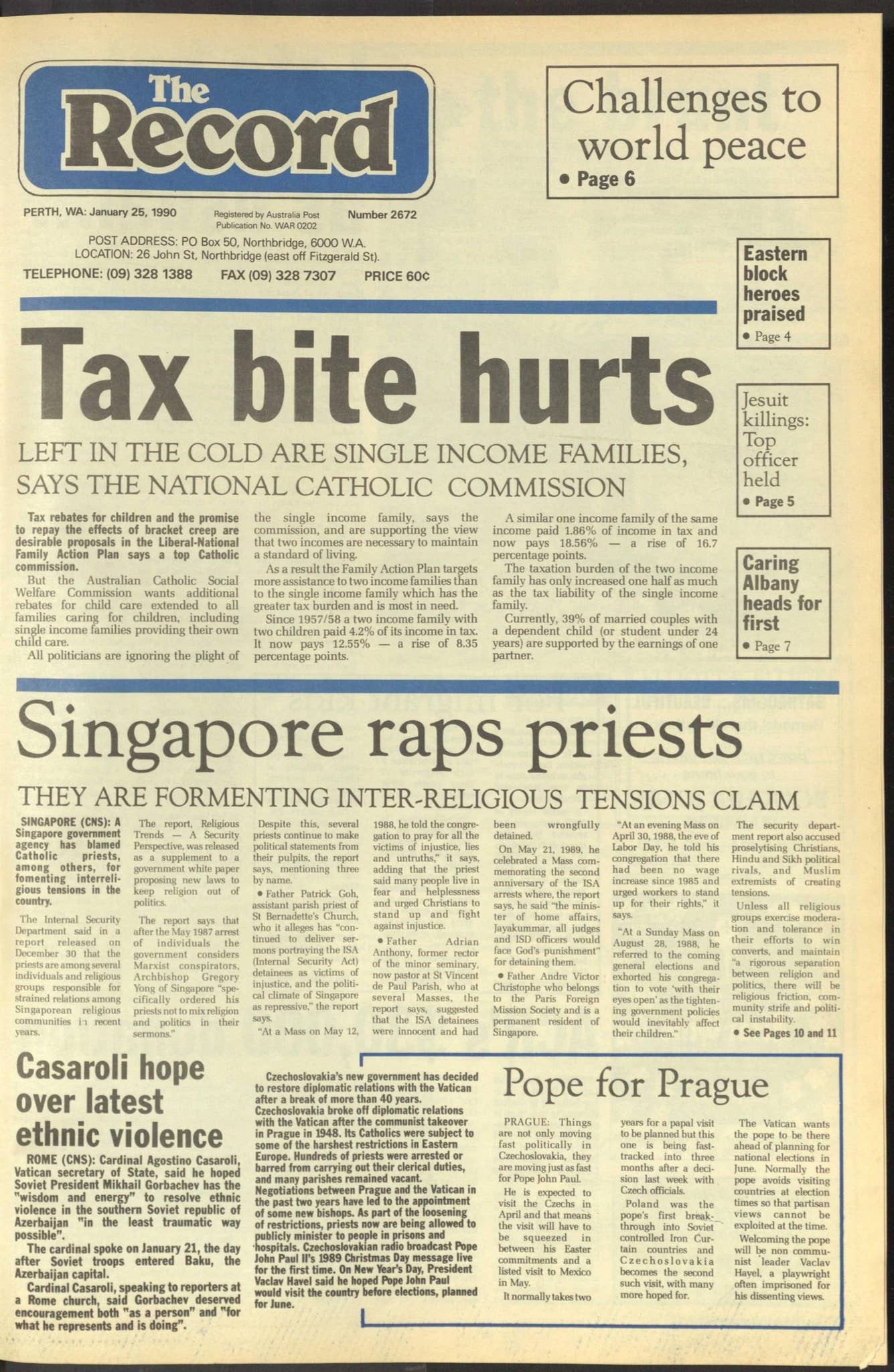 The Record Newspaper 25 January 1990 by The Record - Issuu