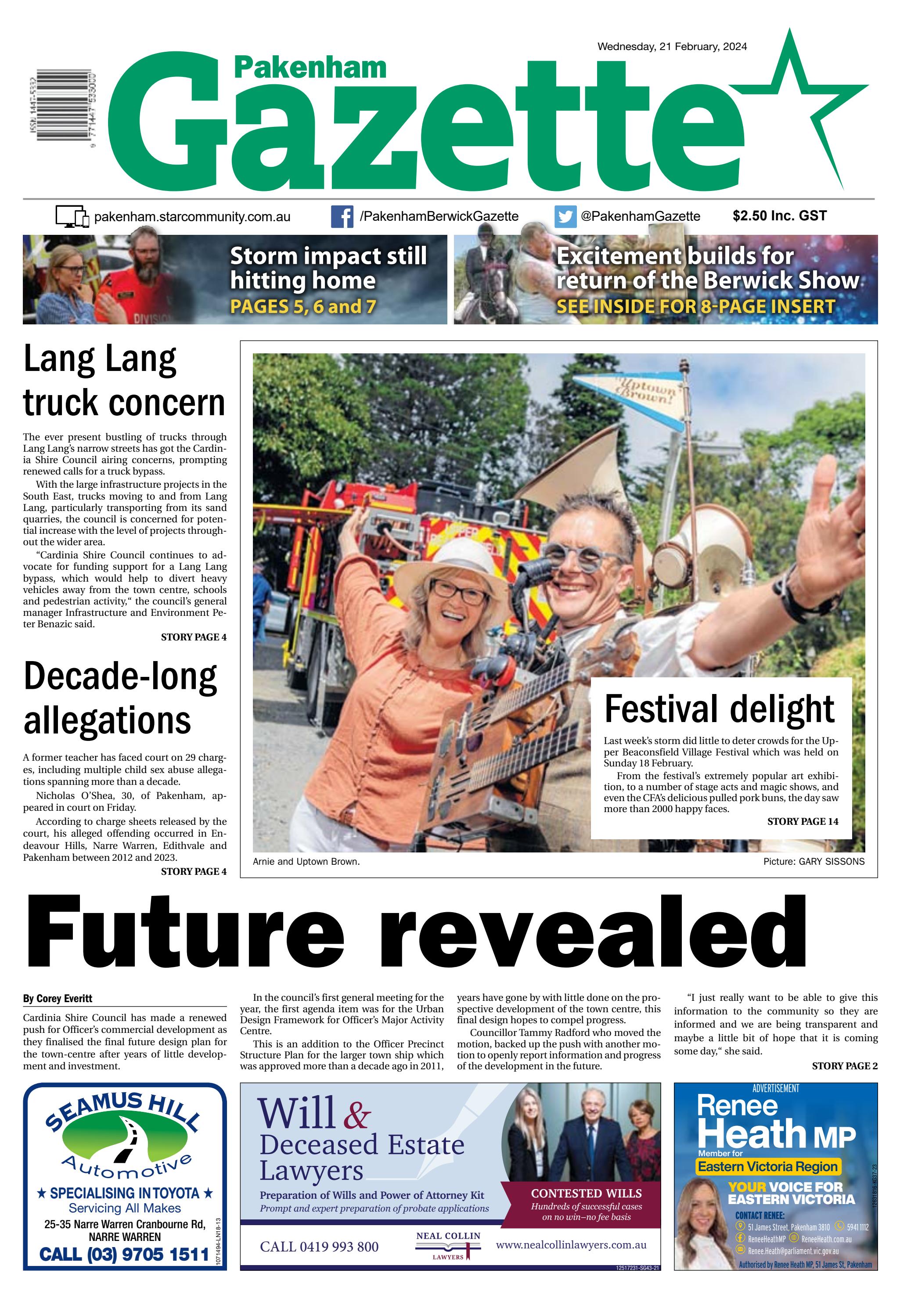 Pakenham Gazette - 21st February 2024 by Star News Group - Issuu