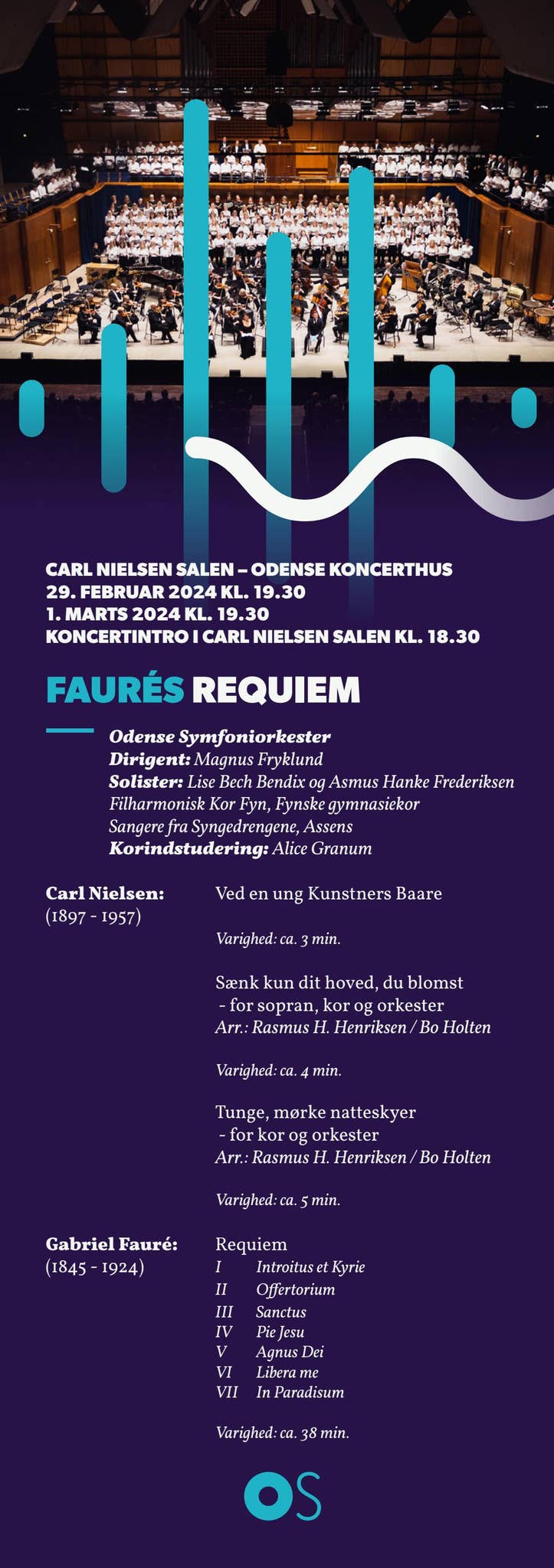 Faurés Requiem - 29. februar & 1. marts 2024 by Odense Symfoniorkester ...