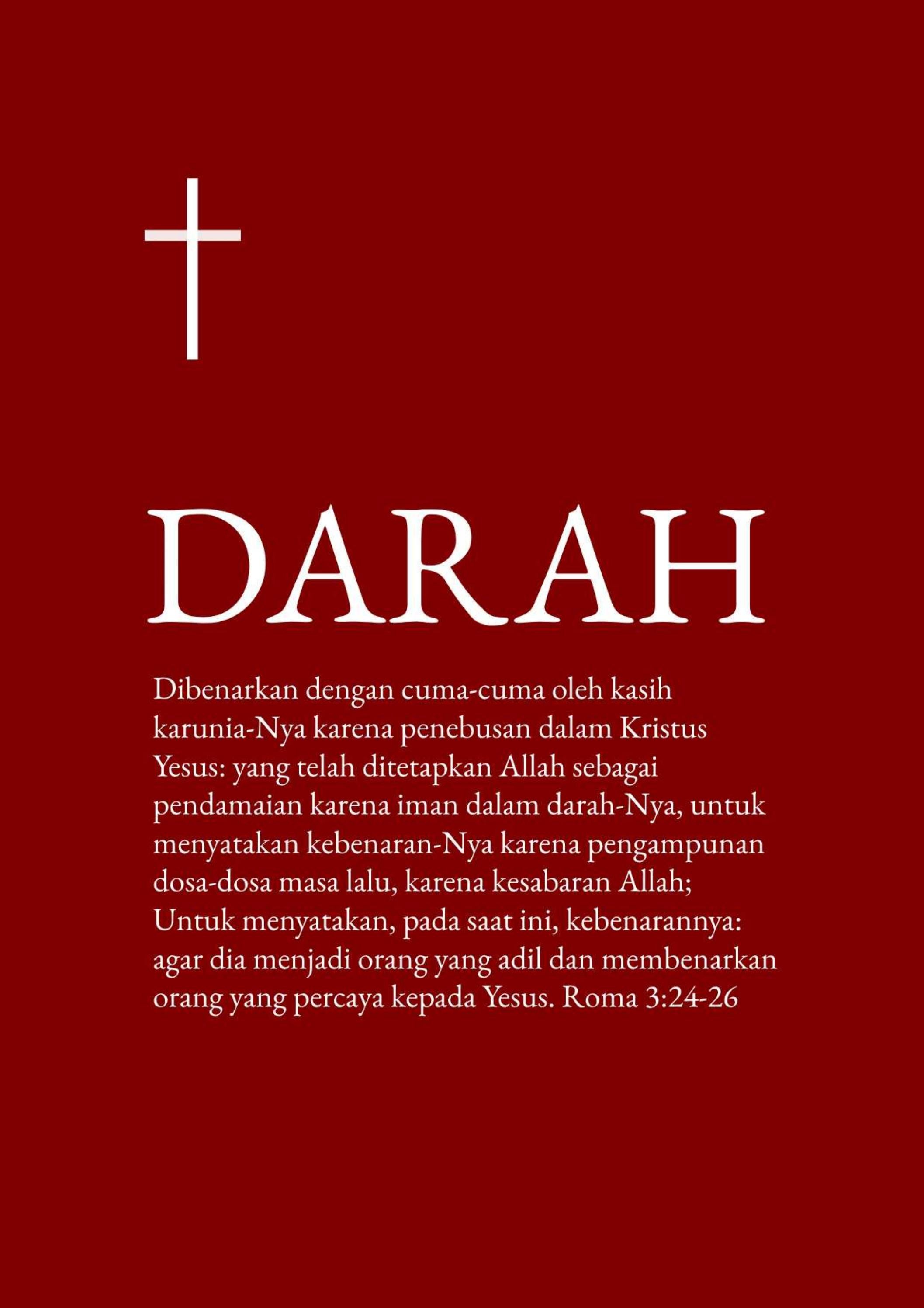 Indonesian - The Precious Blood of Jesus Christ by Filipino Tracts and ...