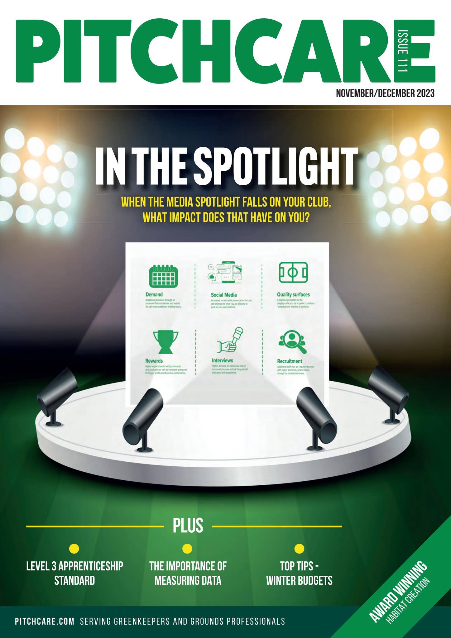 Pitchcare Issue 111 November/December 2023 by TSPMediaLtd - Issuu