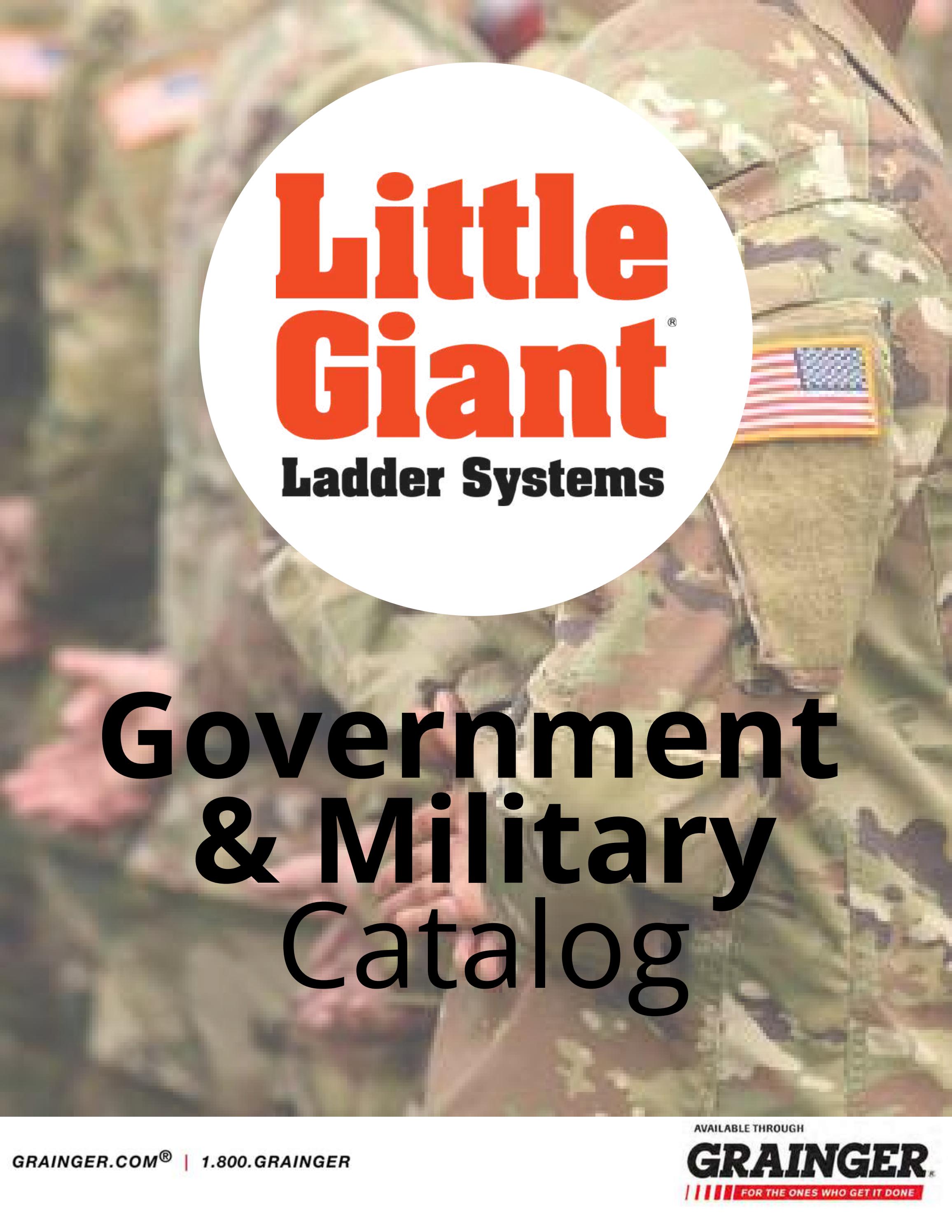 Little Giant Ladder Systems: Gov't & Military, Grainger by ISI ...