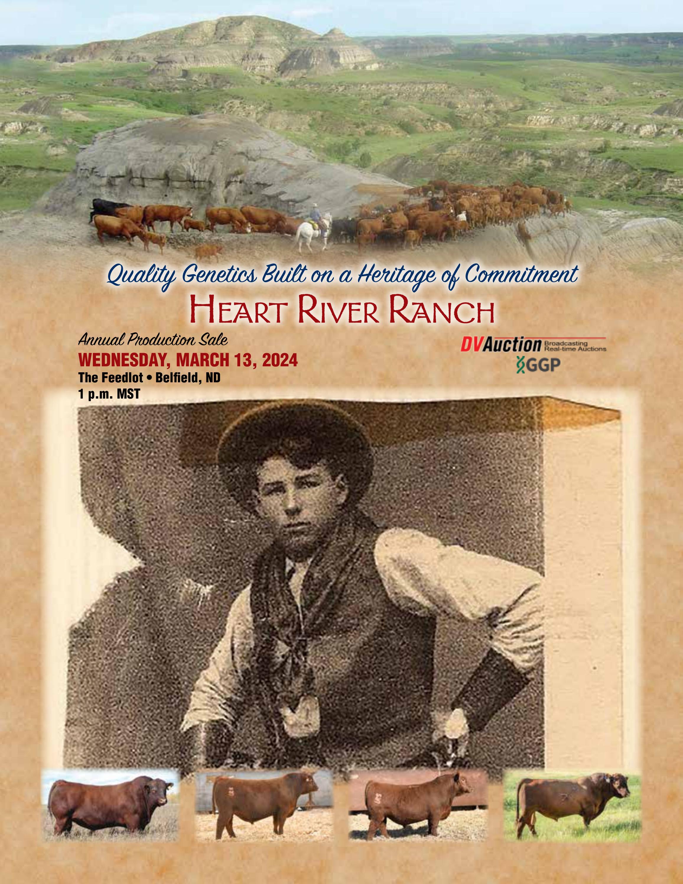 Heart River Ranch Sale Catalog 2024 by PeltonLivestock - Issuu