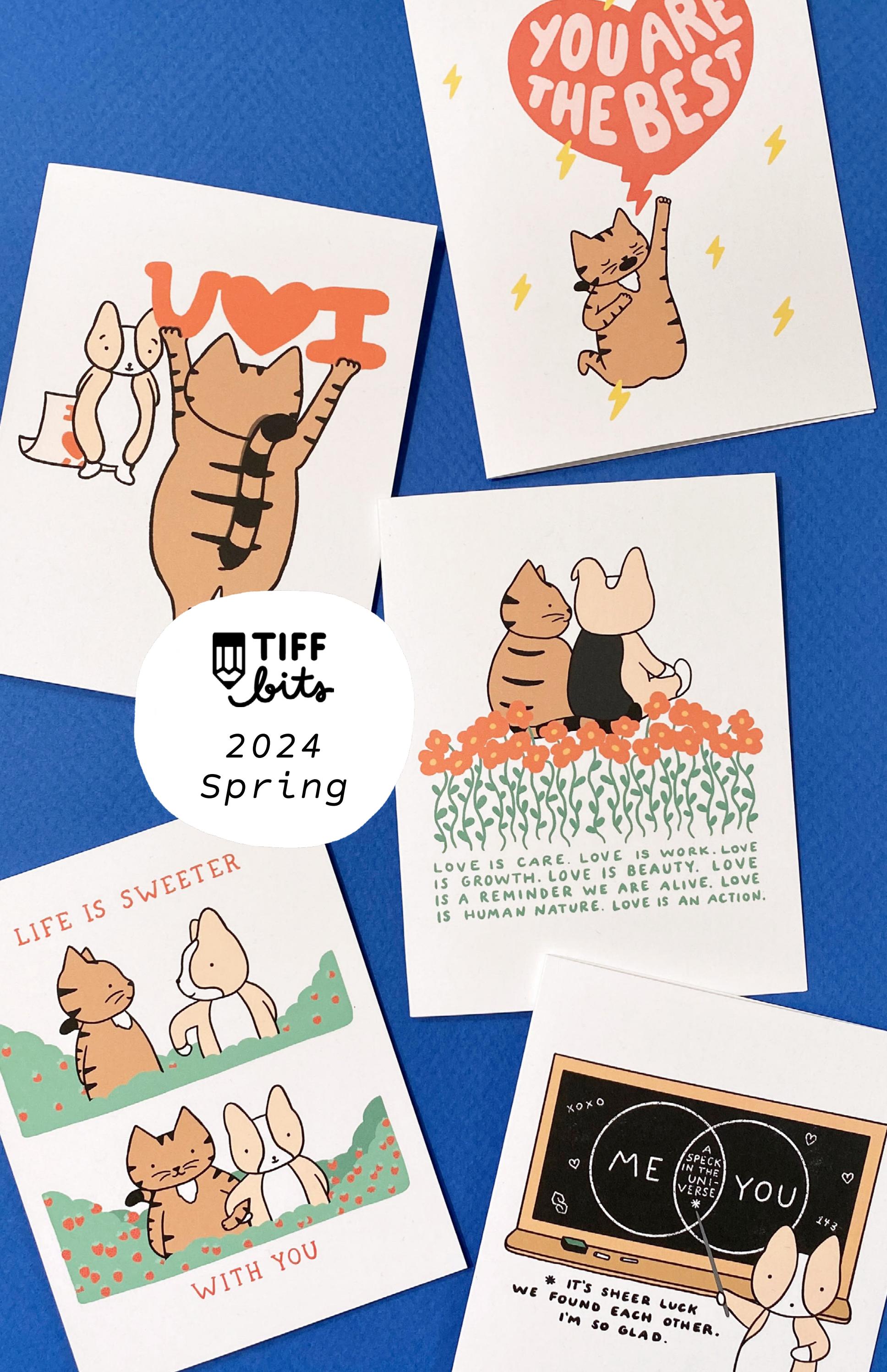 Spring 2024 (with Stickers and Bookmarks Updates) by tiffbits - Issuu