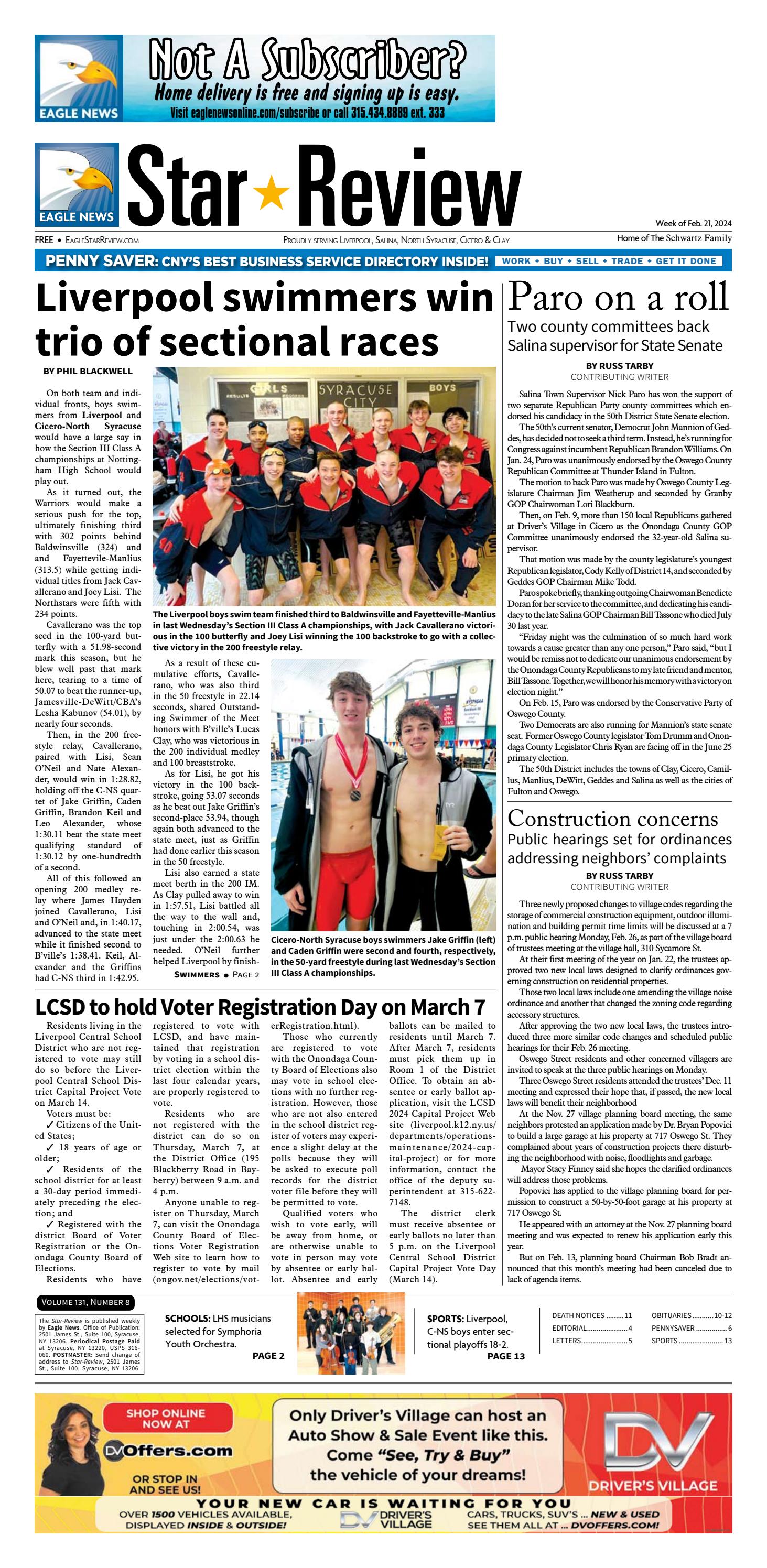 Star Review digital edition - Feb. 21, 2024 by Eagle Newspapers - Issuu