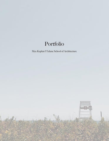 Max Kaplan - Architecture Portfolio by maxkaplan213 - Issuu