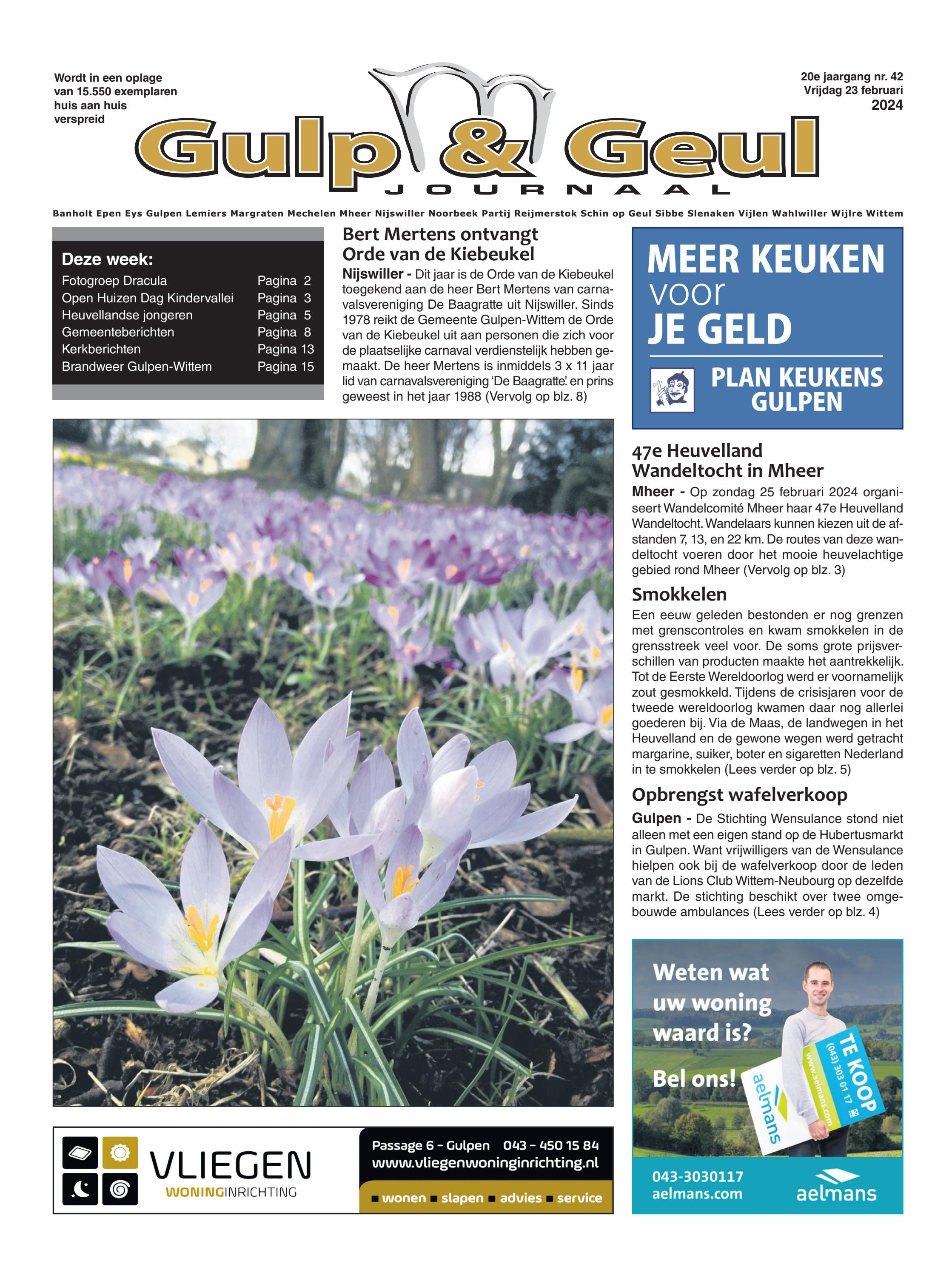 Gulp en Geul Journaal van vrijdag 23 februari 2024 by Gulp en Geuljournaal - Issuu