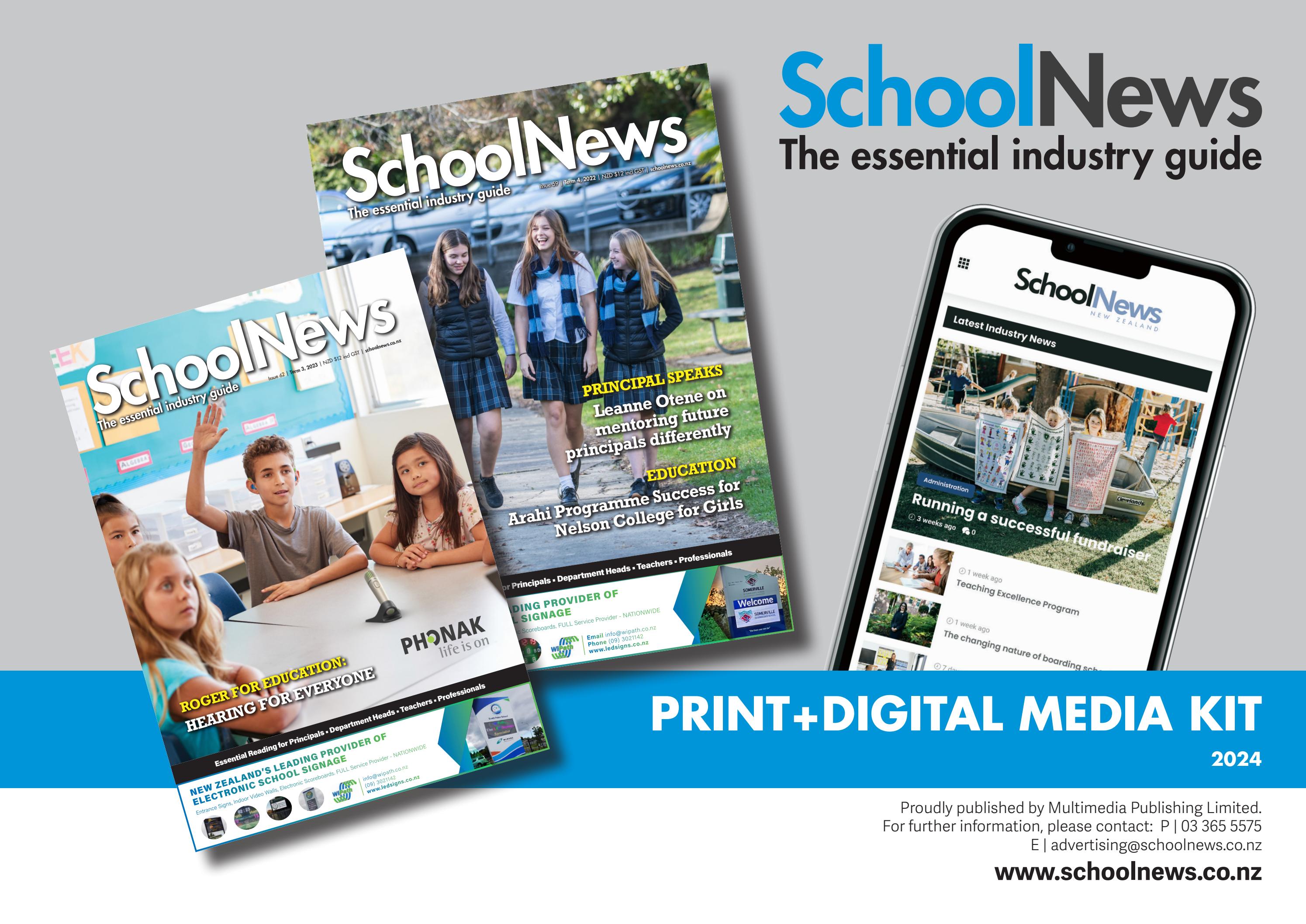 School News, New Zealand - Media Kit by Multimedia AU/NZ - Issuu