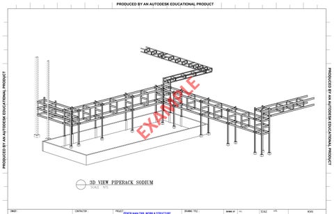 General Arrangement Drawing Steel Structure of Piperack by andri ...