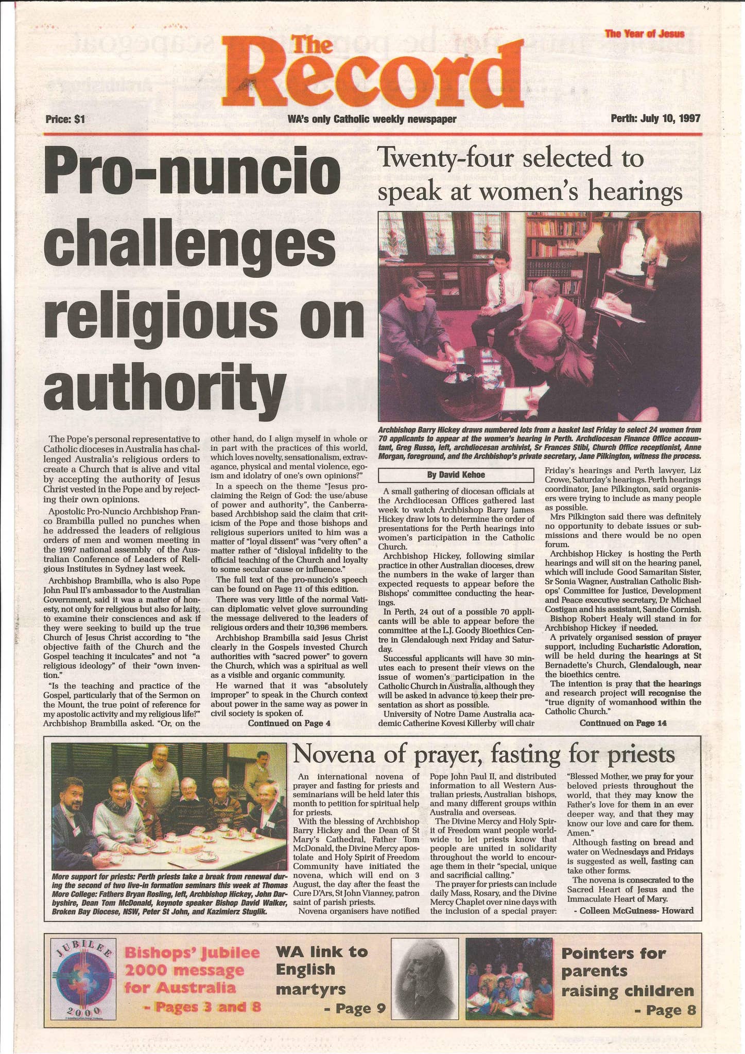 The Record Newspaper 10 July 1997 by The Record - Issuu