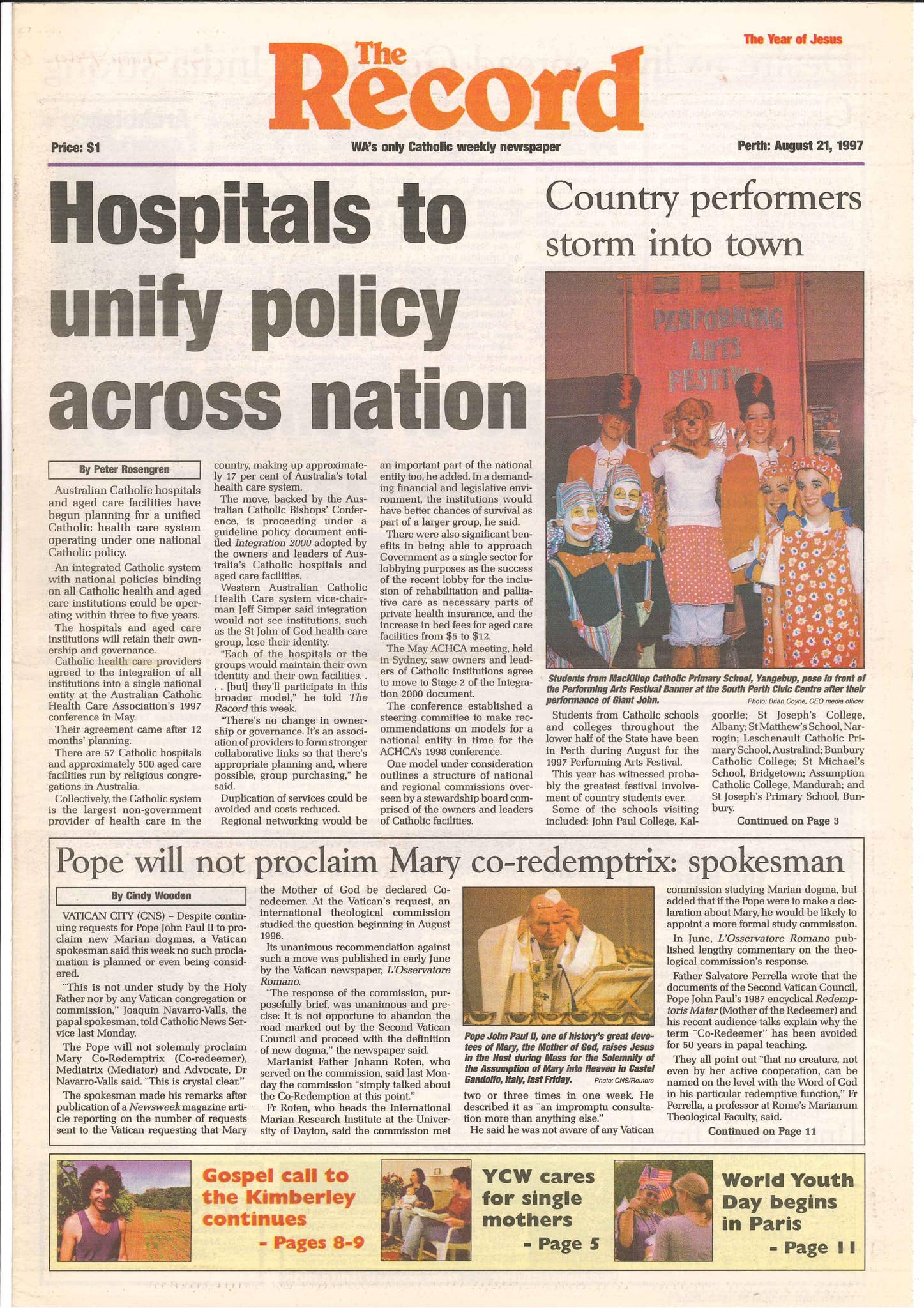 The Record Newspaper 21 August 1997 by The Record - Issuu