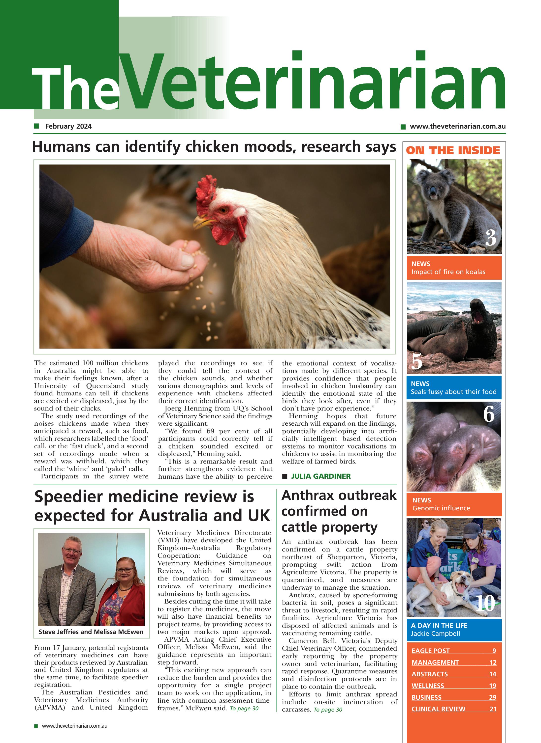 The Veterinarian Magazine February 2024 by The Veterinarian Magazine ...