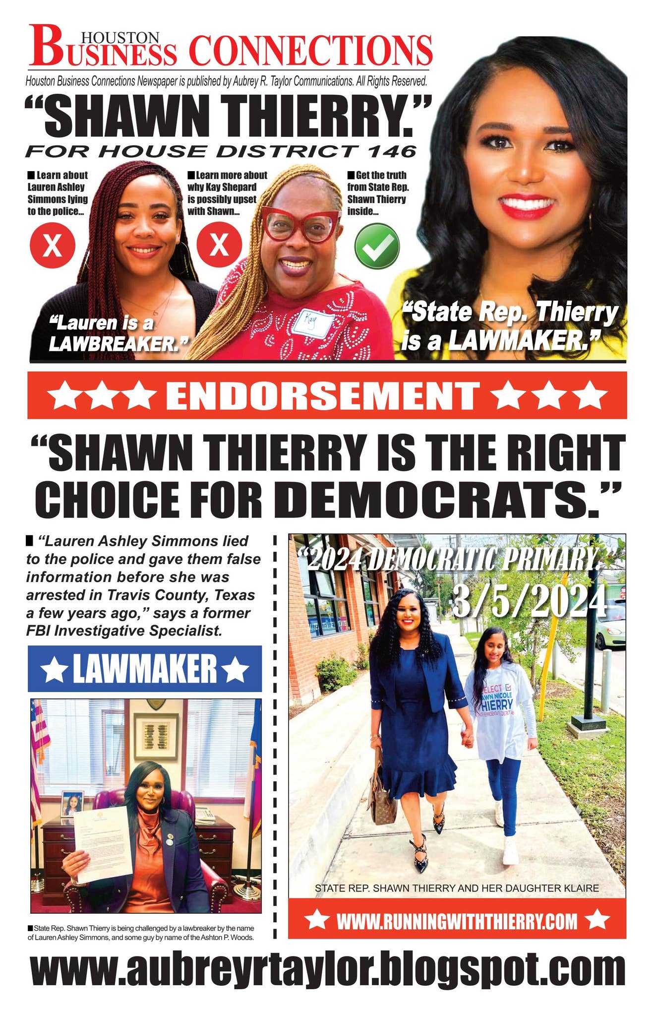 Shawn Thierry, Not Lauren Ashley Simmons Should Have Been Endorsed by ...