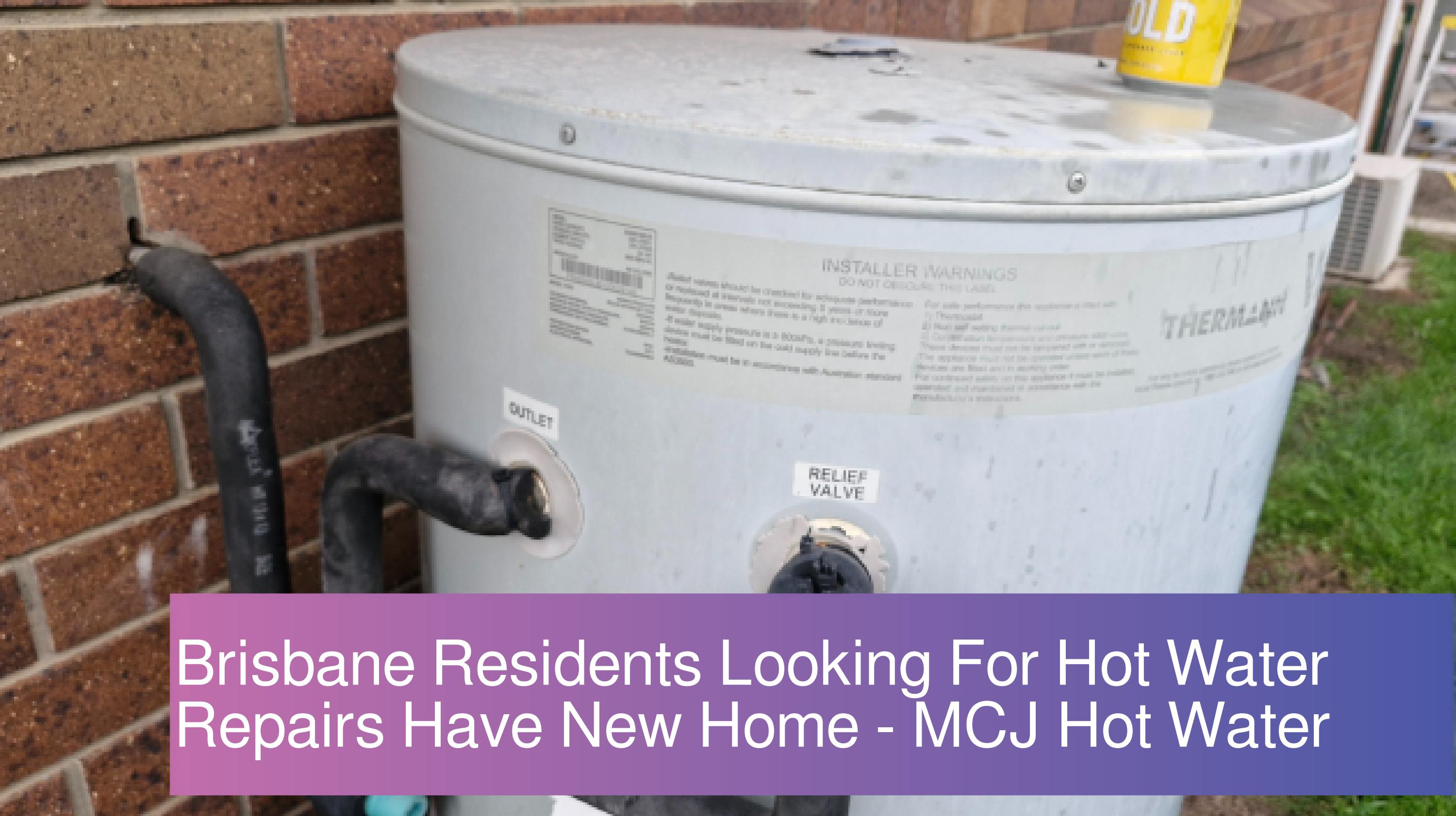 Local Brisbane Hot Water Company Launches an Exciting New Website by ...