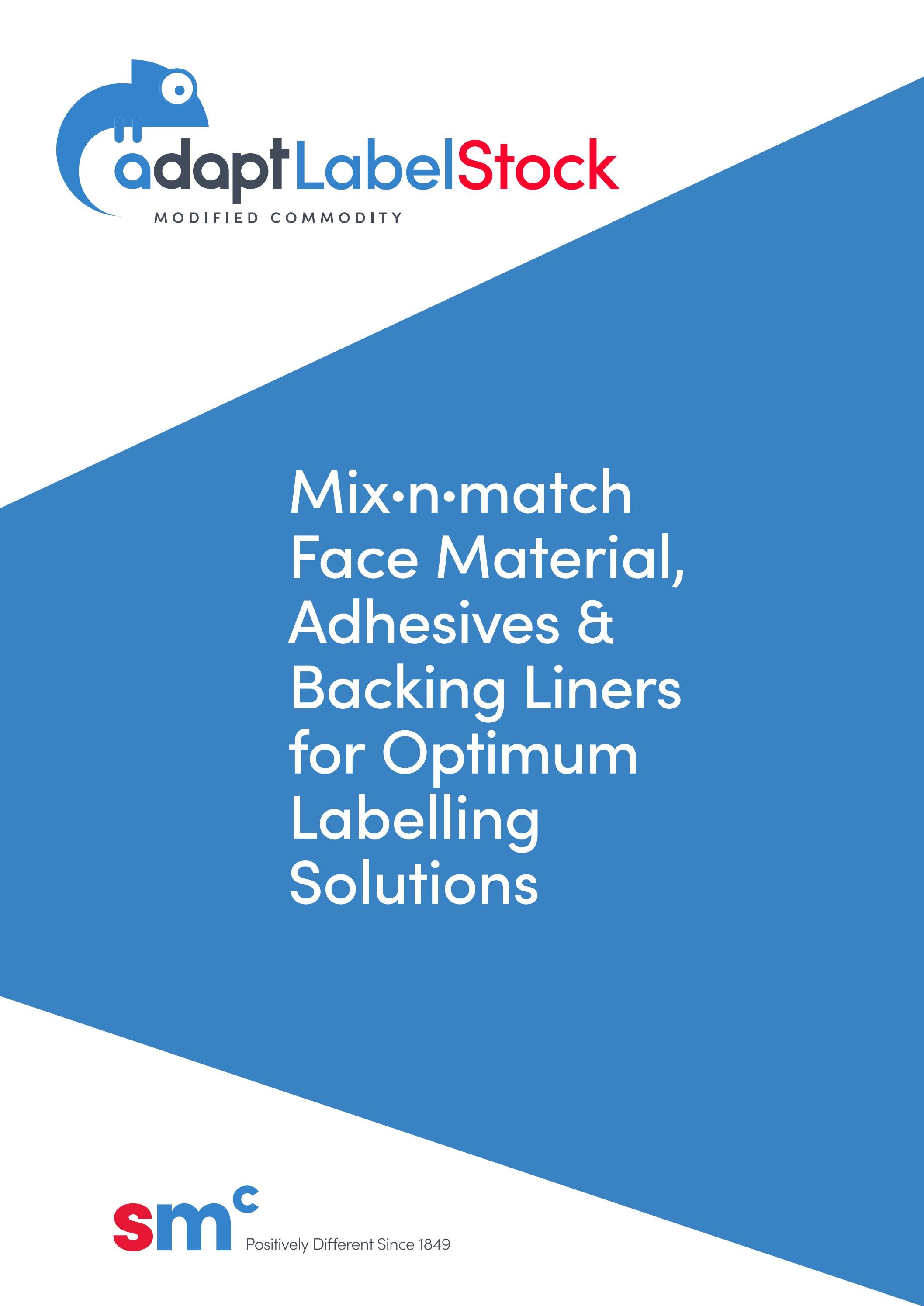 Smith & McLaurin AdaptLabelStock Brochure by smithandmclaurin - Issuu