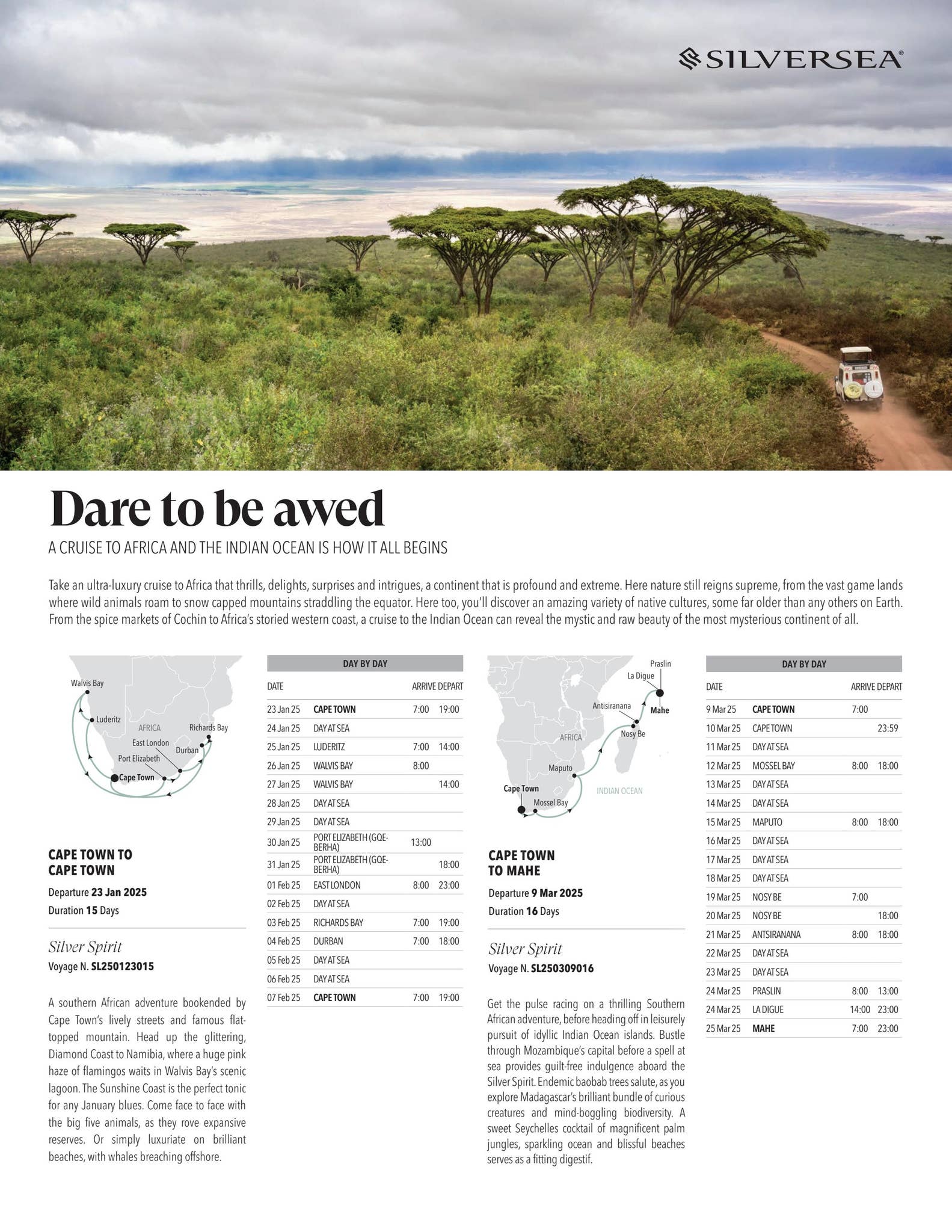 Africa and Indian Ocean by Silversea - Issuu