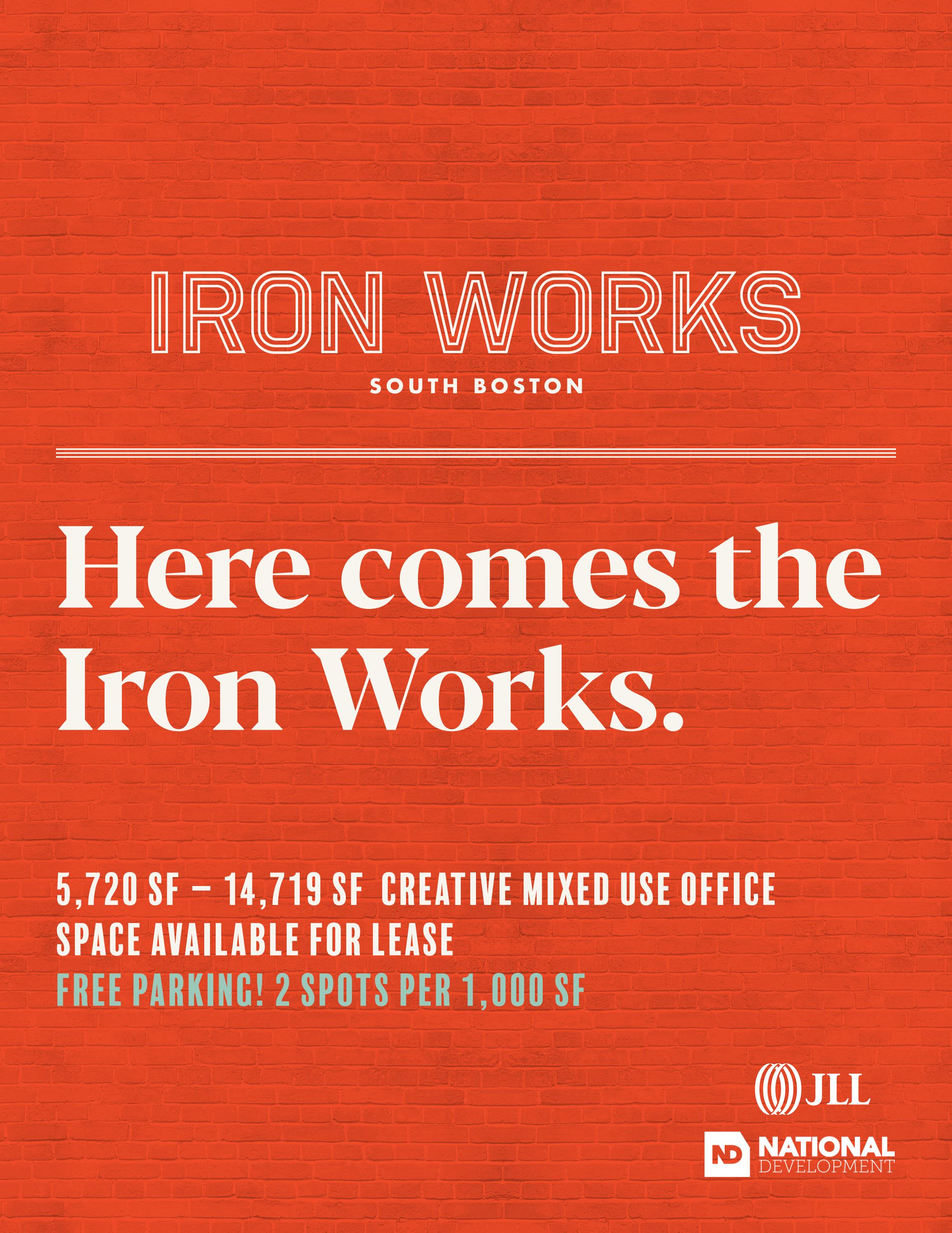 Iron Works Office Leasing Brochure by National Development - Issuu