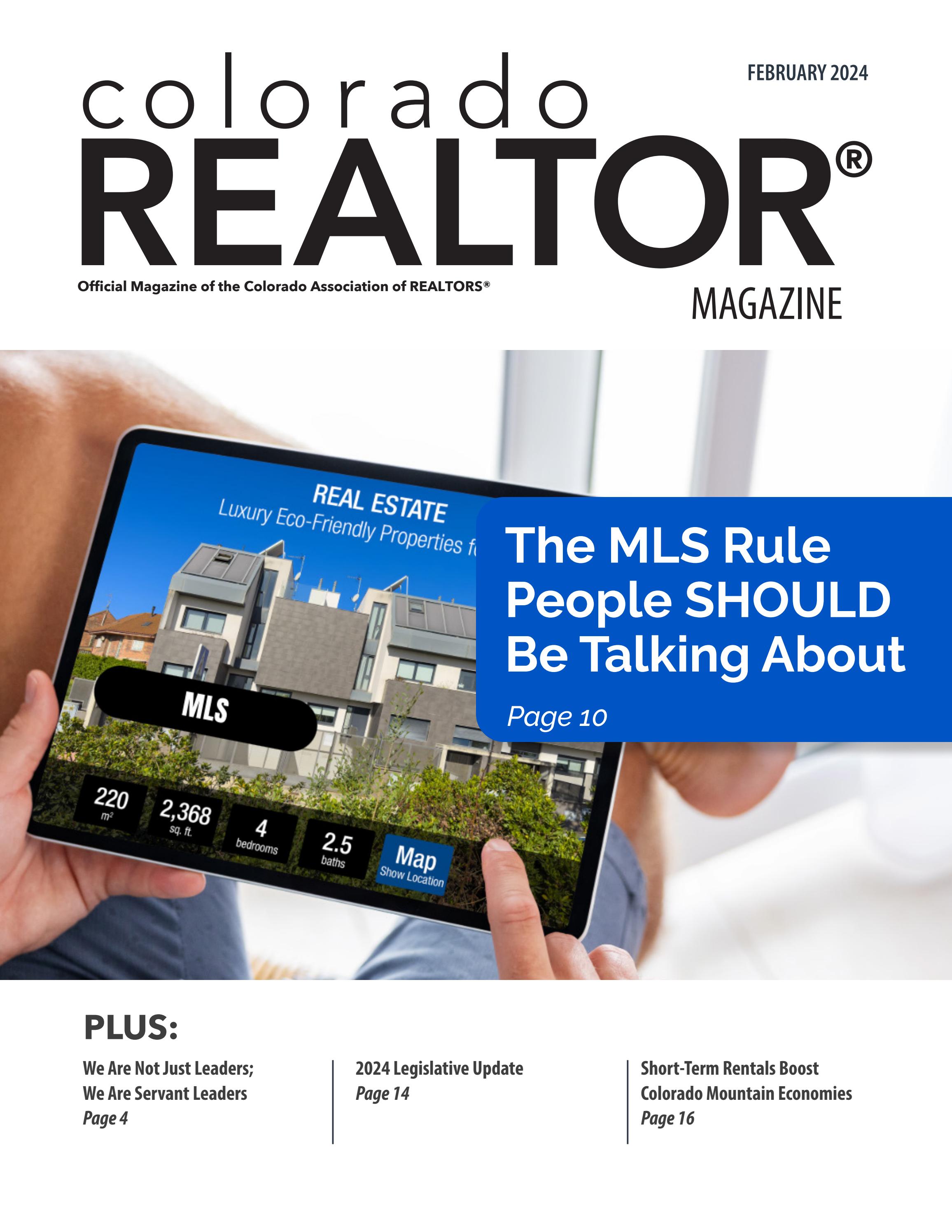Colorado REALTOR® Magazine February 2024 by Colorado Association of ...