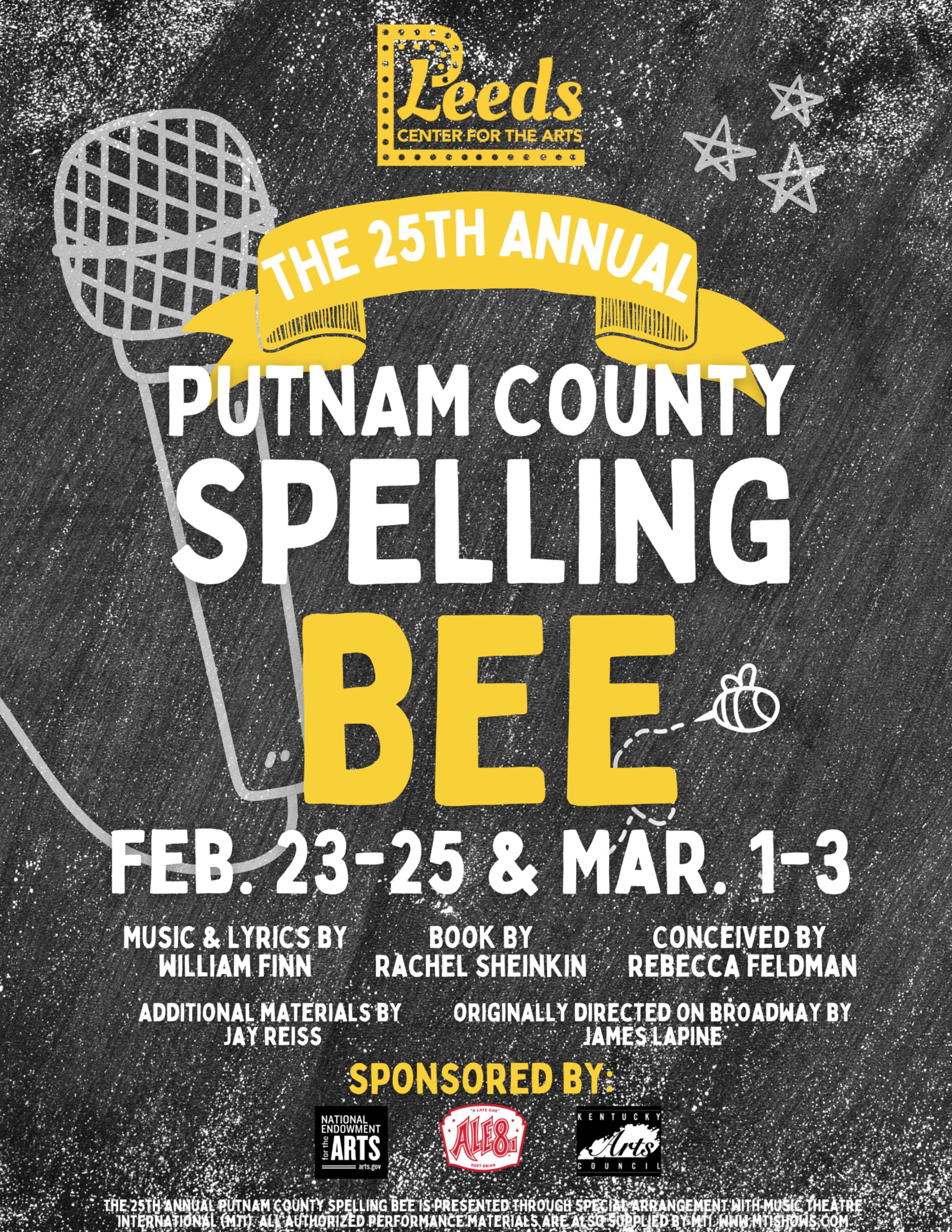 The 25th Annual Putnam County Spelling Bee Program by leeds_center - Issuu