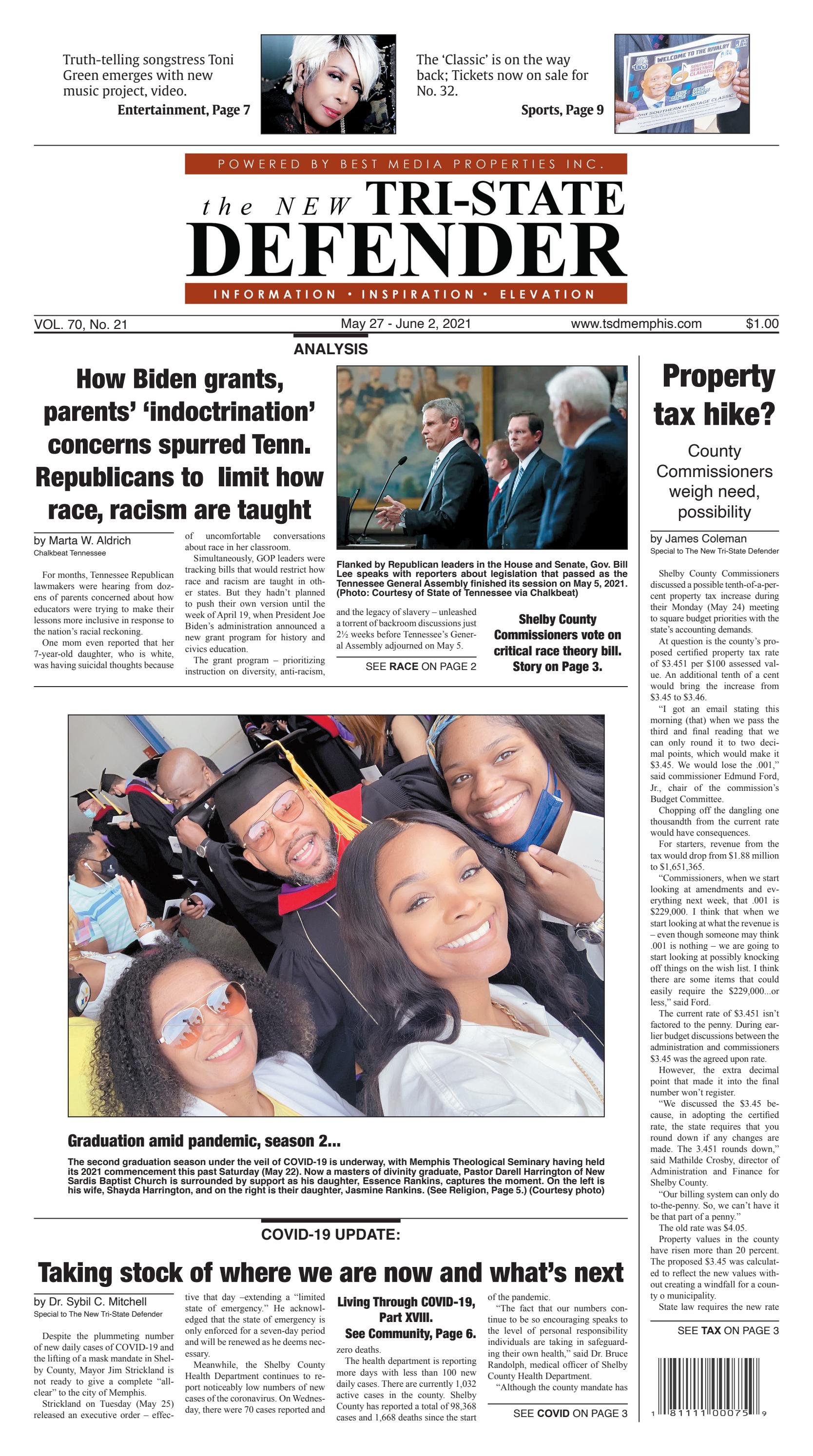 The New Tri-State Defender - May 27-June 2, 2021 by The Tri-State ...