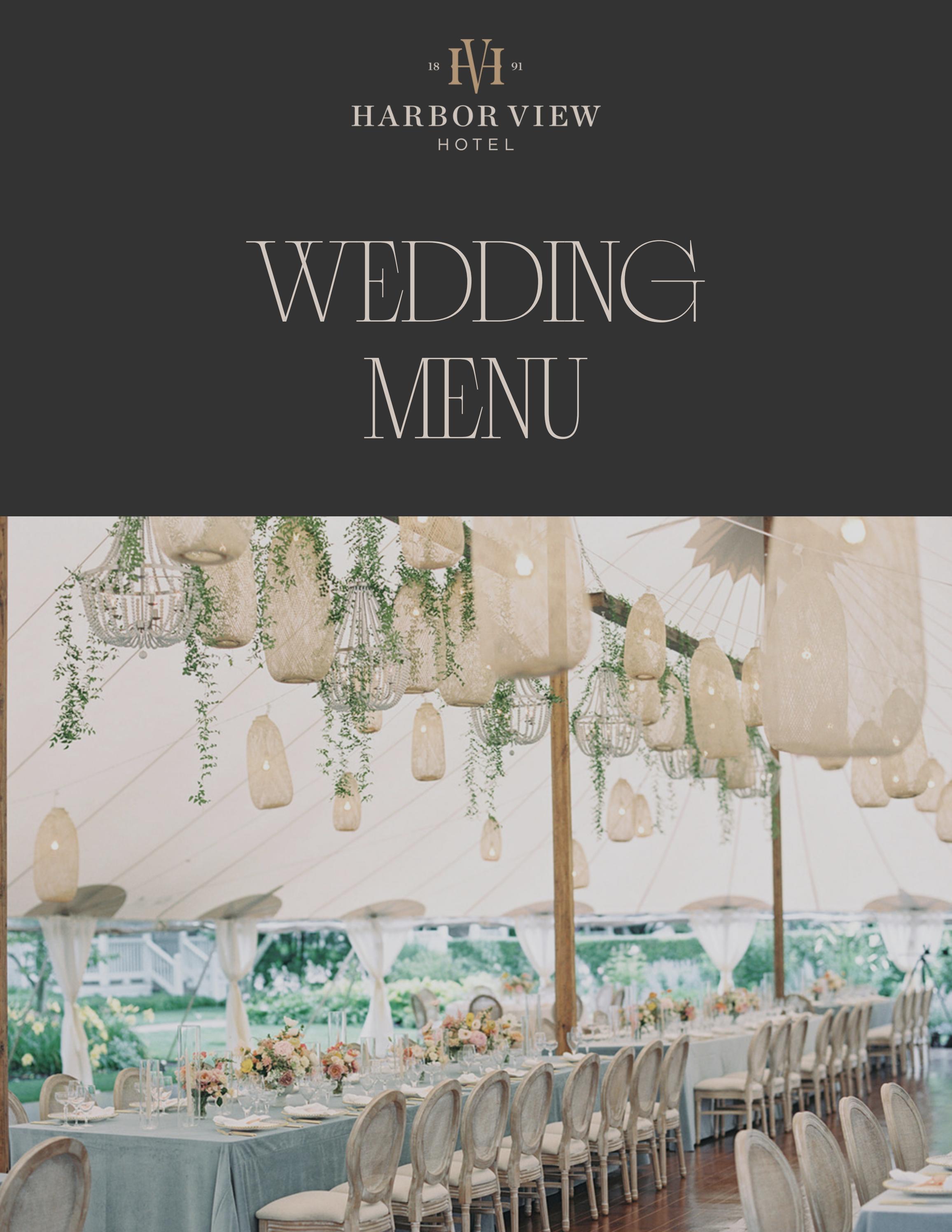 Harbor View Hotel Catering Menu by harborviewhotel - Issuu