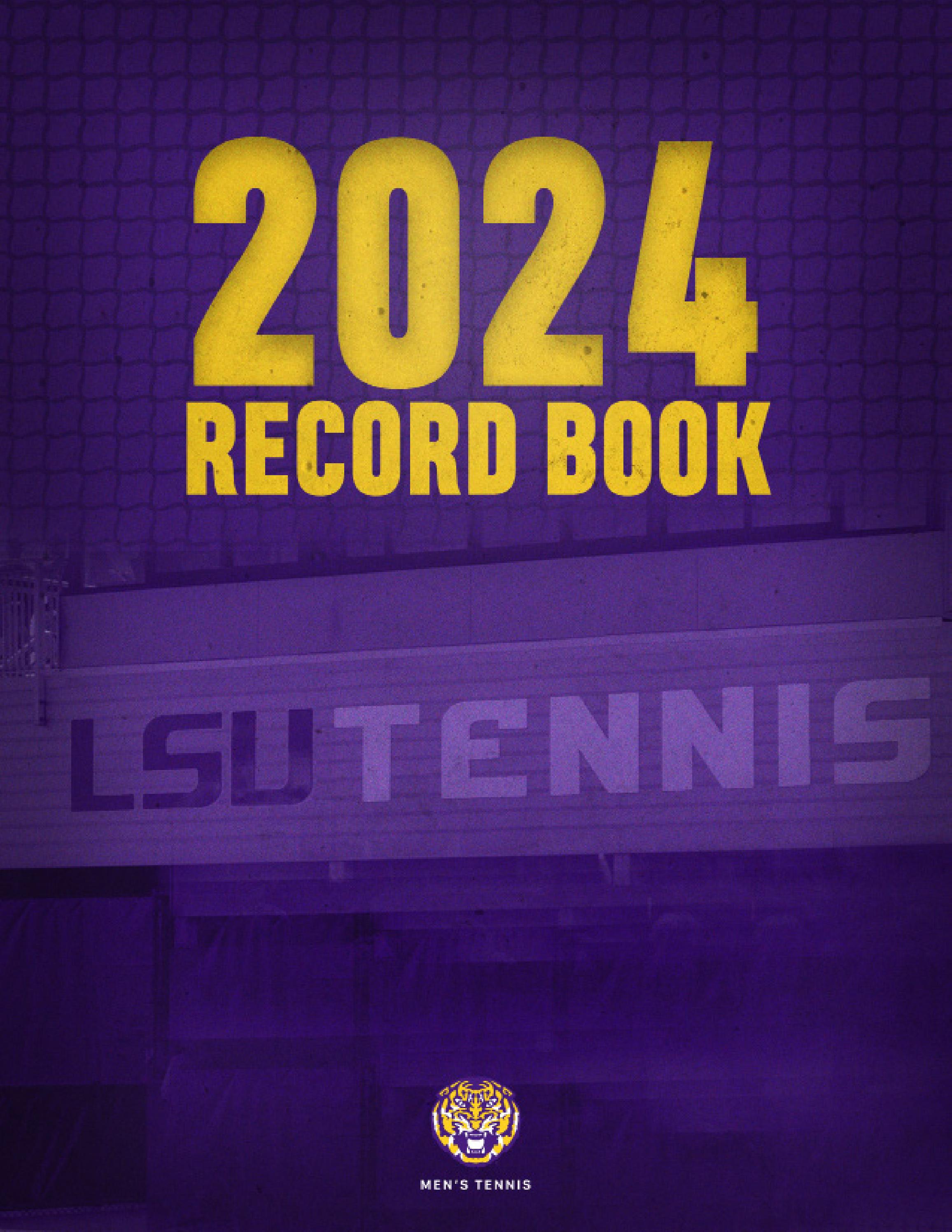 2023-24 LSU Men's Tennis Record Book by LSU Athletics - Issuu