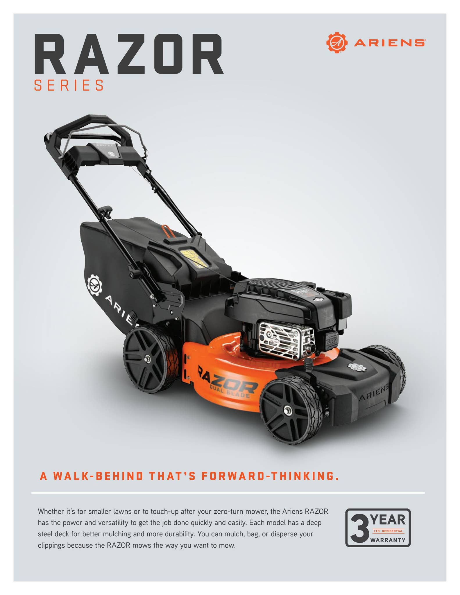 Ariens: Razor Lawn Mower, Grainger by ISI Marketing Portal - Issuu