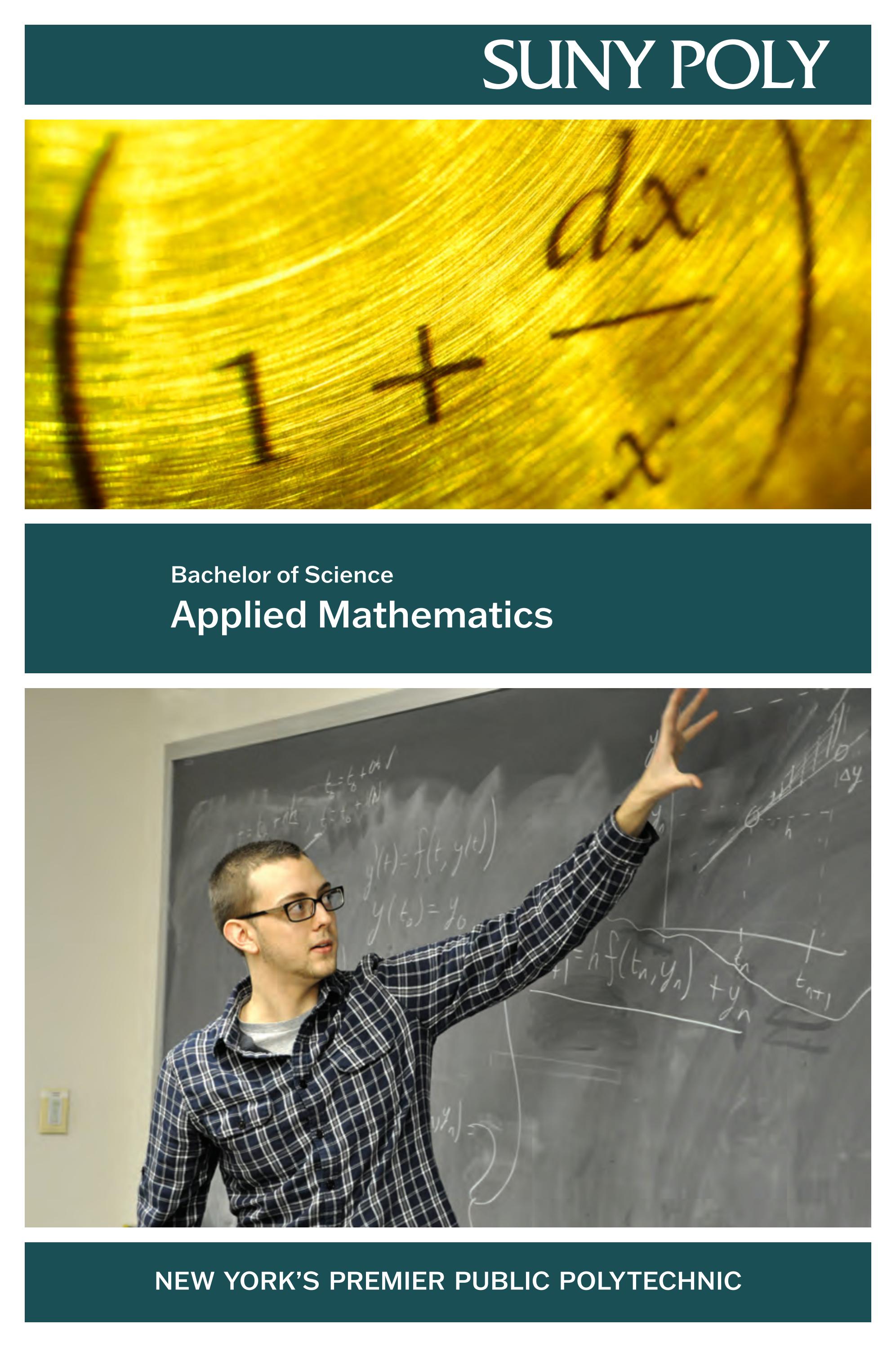 BS Applied Math by SUNY Polytechnic Institute - Issuu